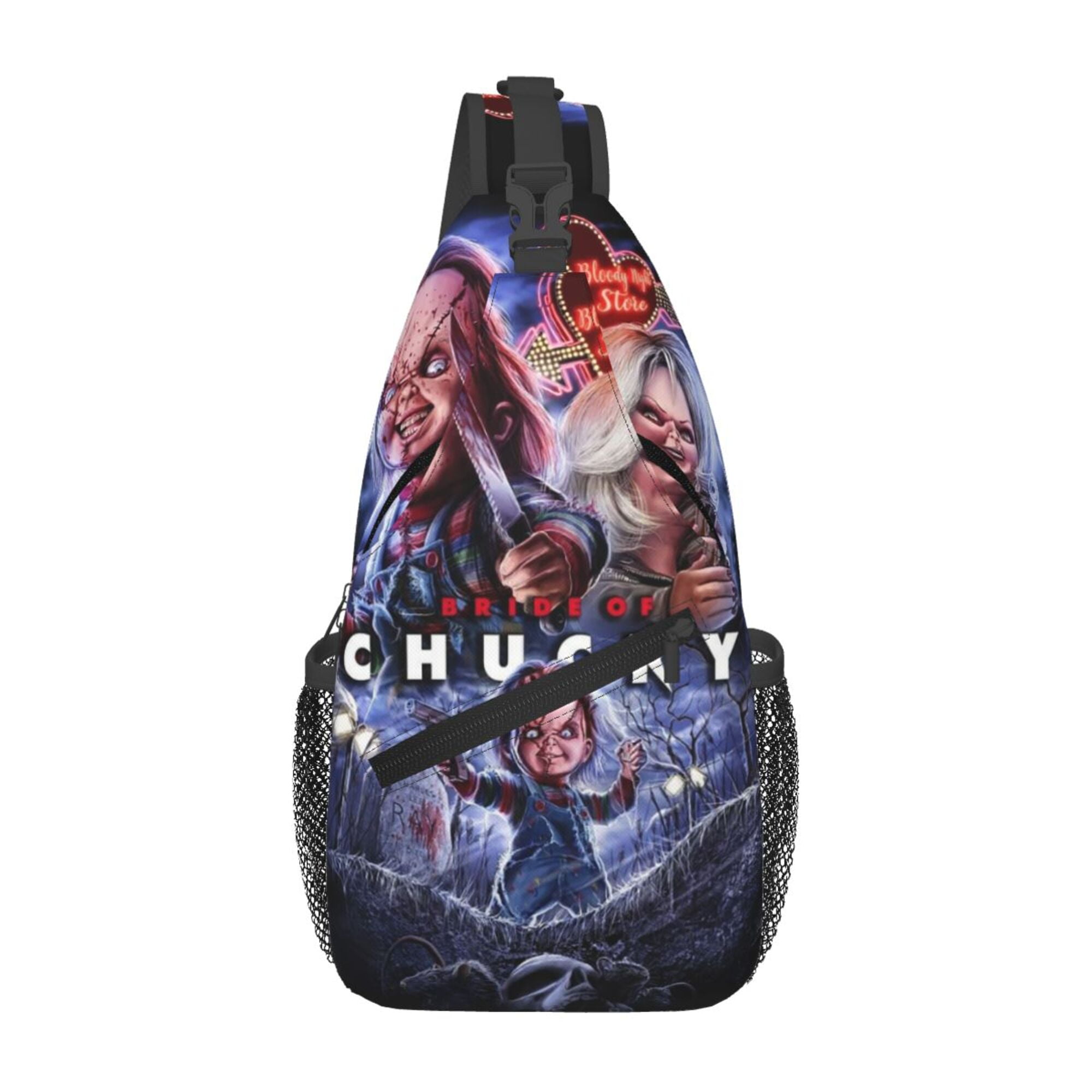 Bride of Chu-cky Crossbody Shoulder Bag Backpack Sling Cross Chest Bag ...