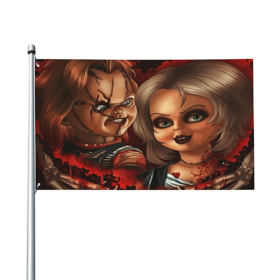 Bride of Chucky 3x5FT Flag Garden Flags Courtyard Outdoor Decor Banner ...