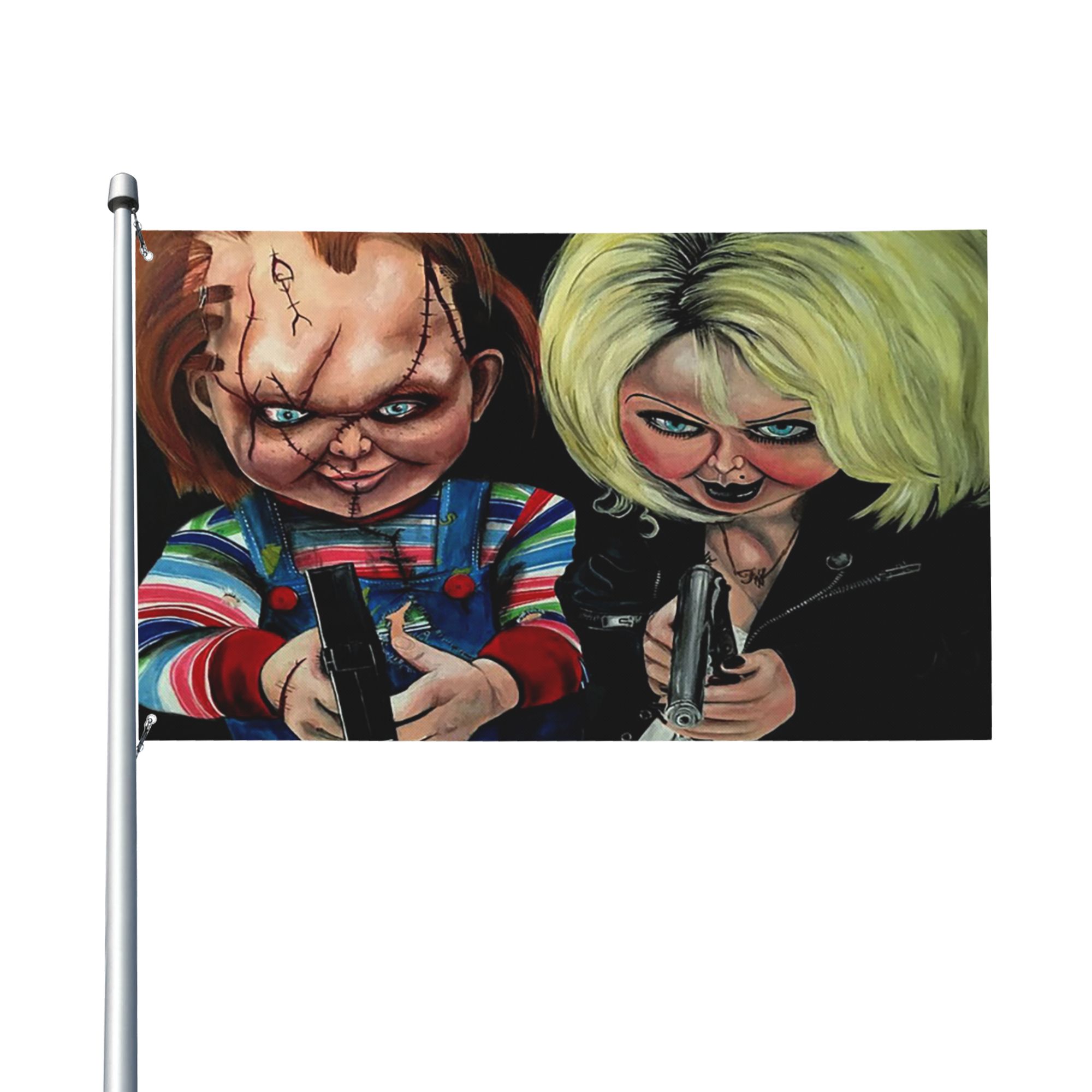 Bride of Chucky 3x5FT Flag Garden Flags Courtyard Outdoor Decor Banner ...
