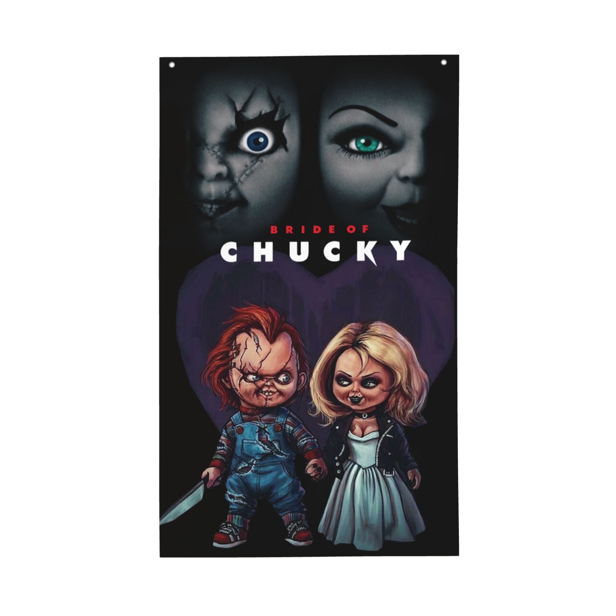 Bride of Chucky 3x5FT Flag Garden Flags Courtyard Outdoor Decor Banner ...