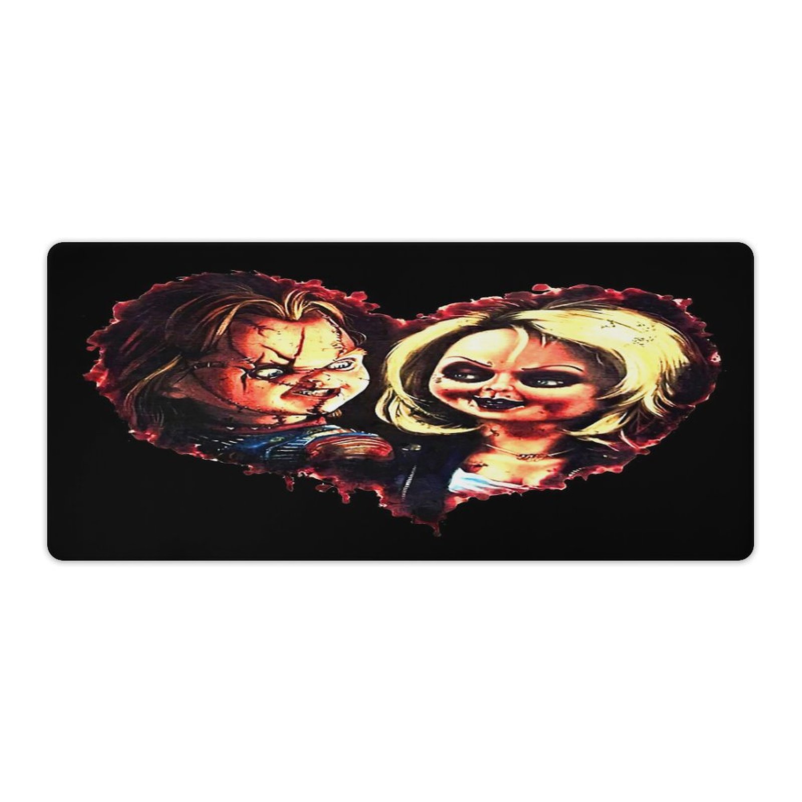 Bride of Chucky And Tiffany Large Gaming Mouse Pad for Laptop Computer ...