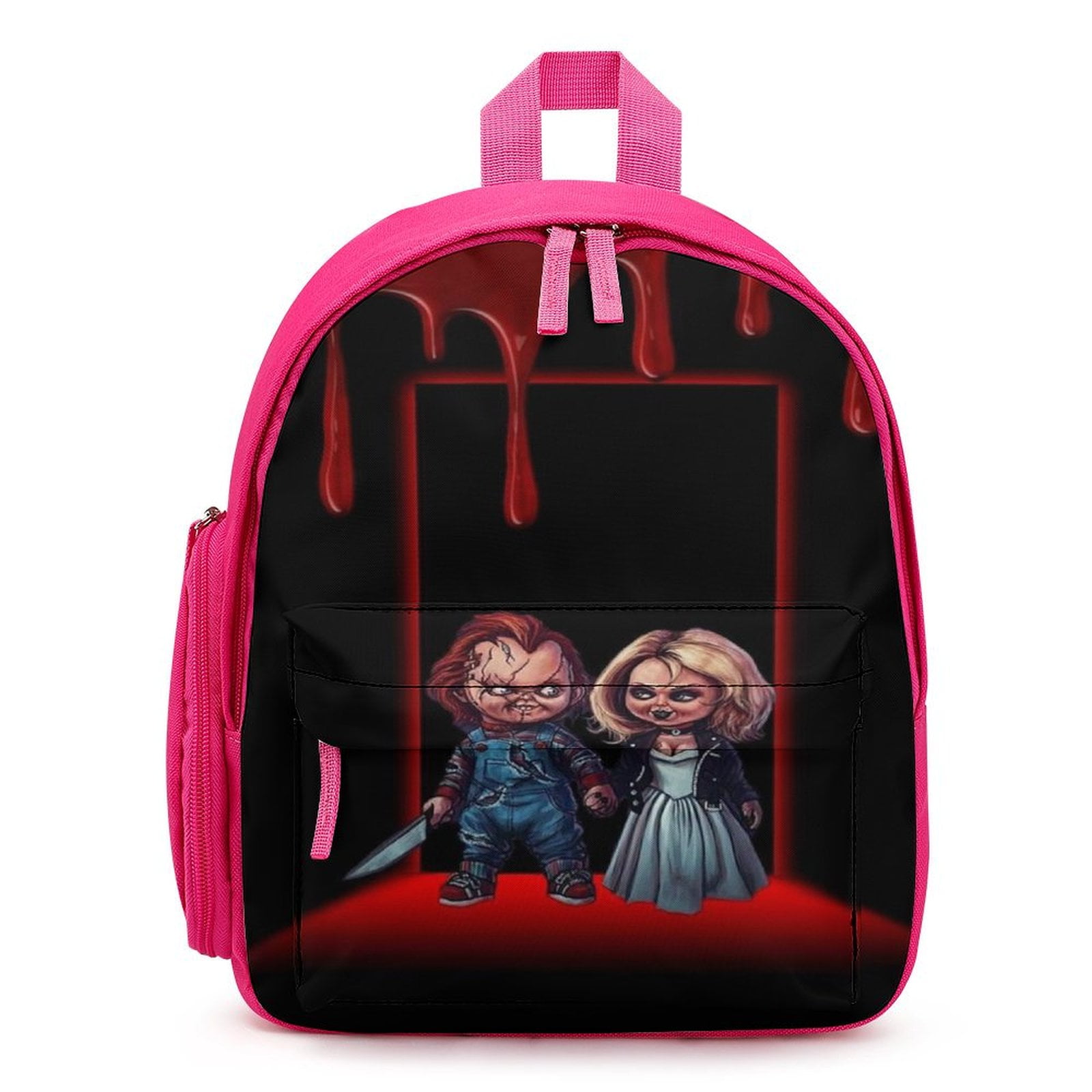 Bride of Chucky and Tiffany Backpack with Chest Strap Small Backpack ...