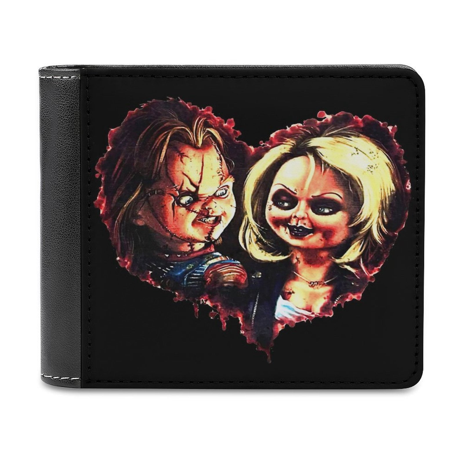 Bride of Chucky And Tiffany Wallet Billfold Card Holder Bifold Wallet ...