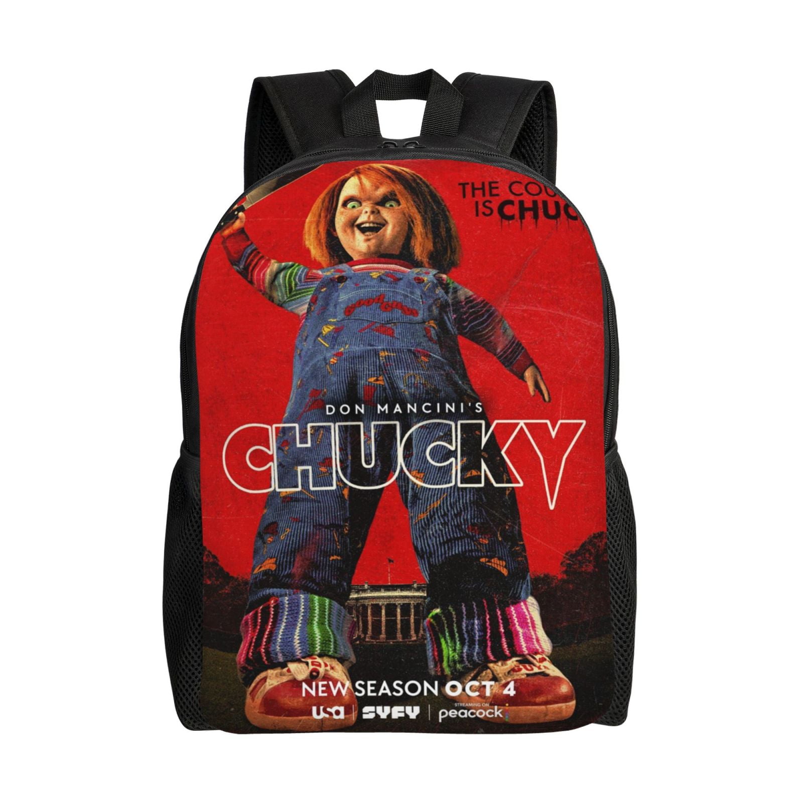 Bride of Chucky Backpacks Backpack, 17 Inch Large Capacity Sports ...