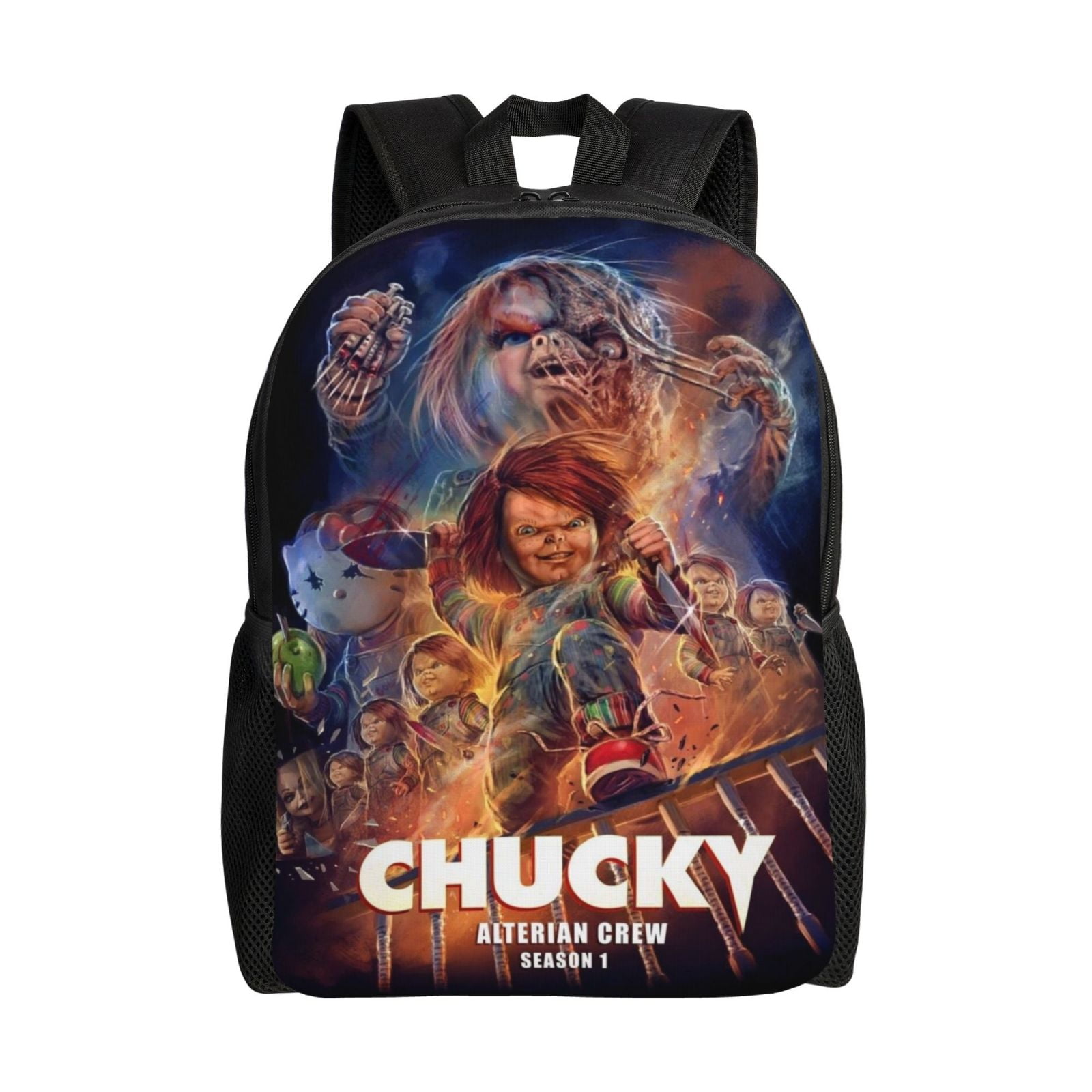 Bride of Chucky Backpacks Backpack, 17 Inch Large Capacity Sports ...