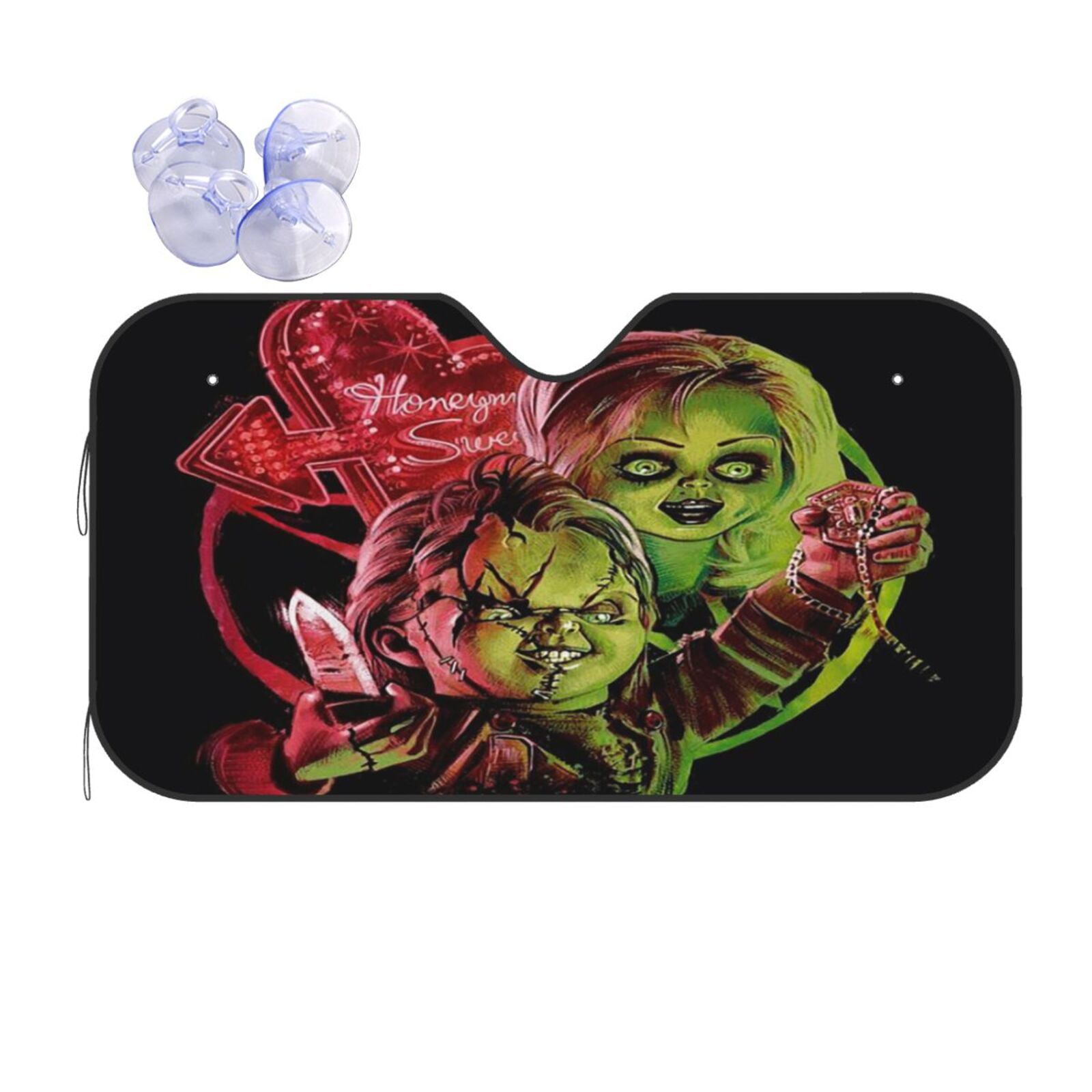 Bride of Chucky Car sunshade Windshield Automotive Sun Shade Foldable ...