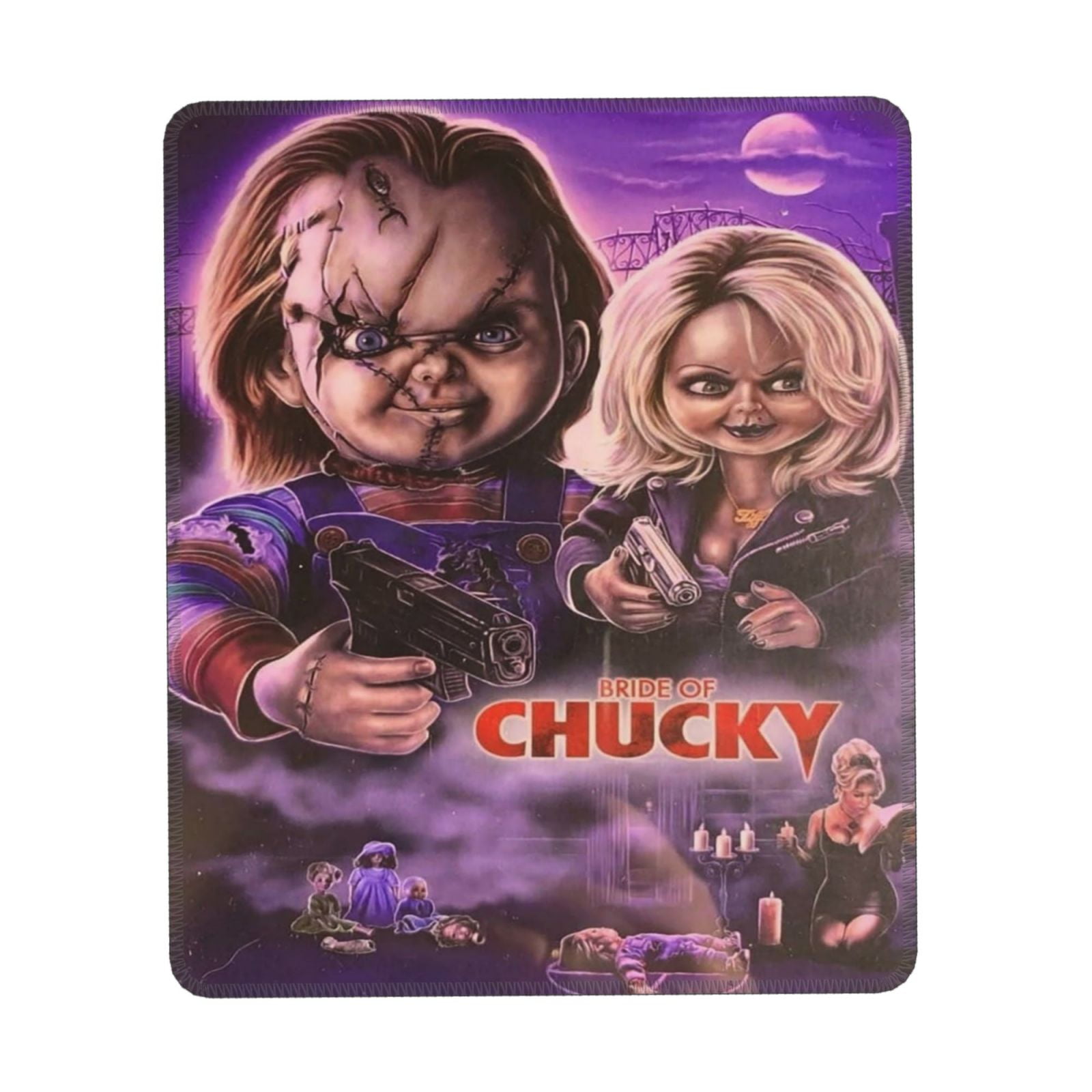 Bride of Chucky Desk Mat, Gaming Mouse Pad Mat with Non-Slip Base ...
