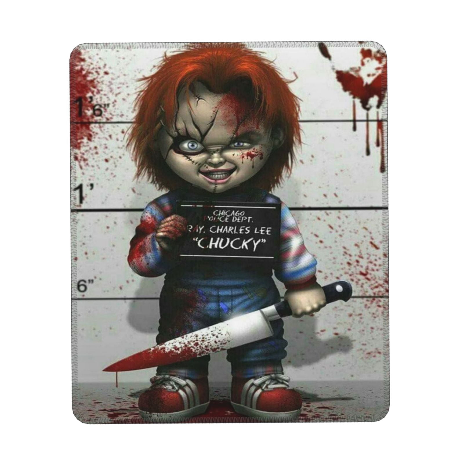 Bride of Chucky Desk Mat, Gaming Mouse Pad Mat with Non-Slip Base ...