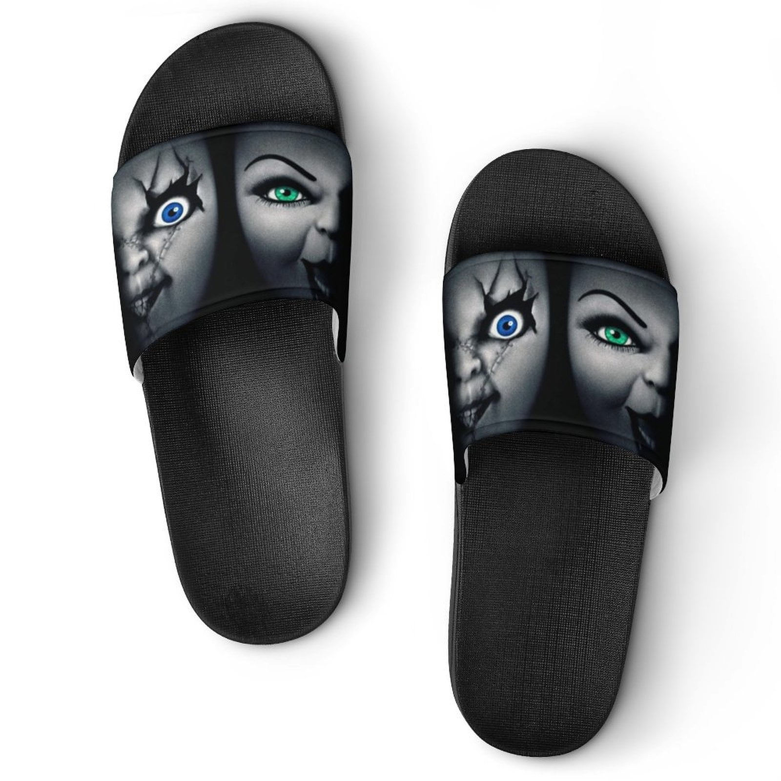 Bride of Chucky Home Slippers Non Slip Bathroom Open Toe Shoes ...