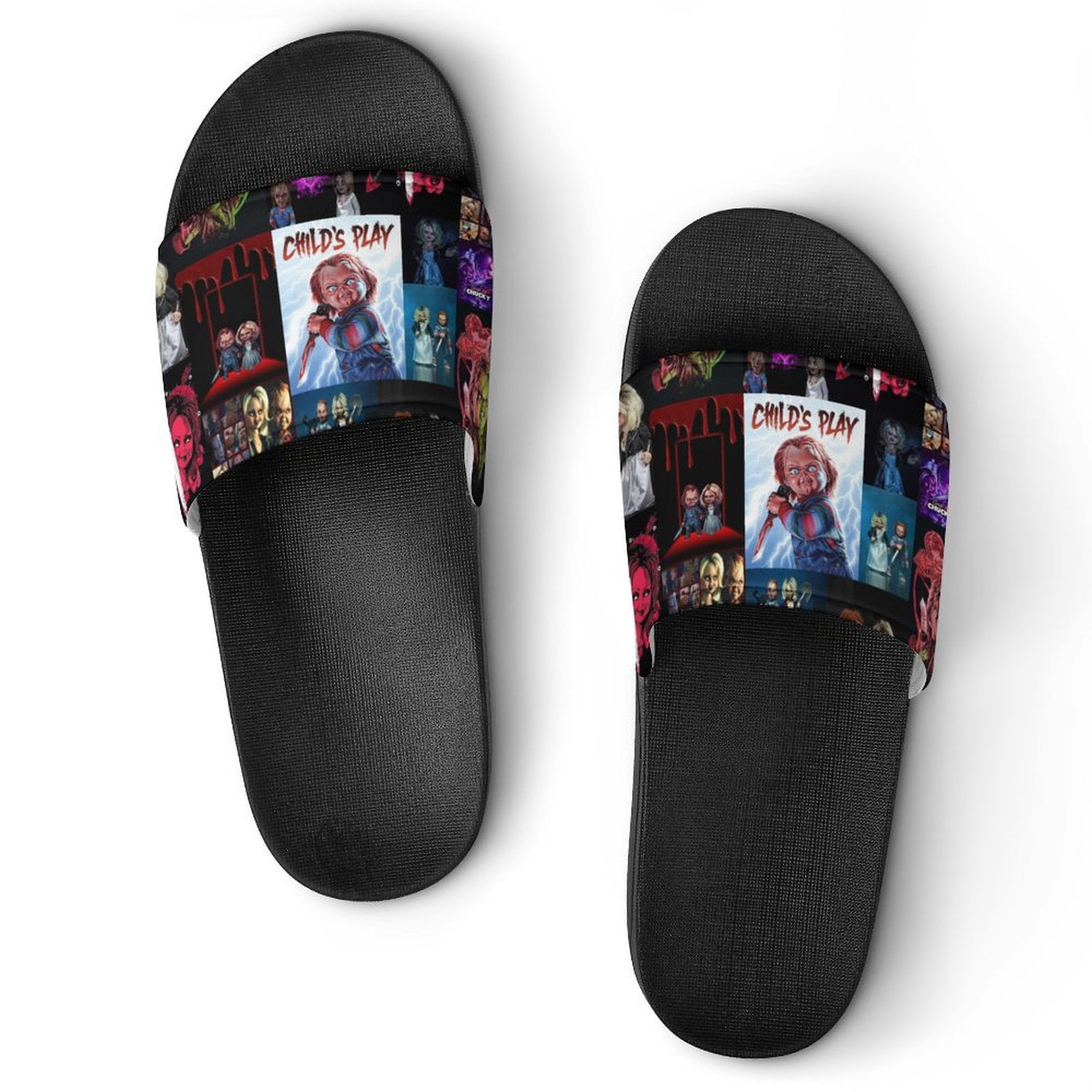 Bride of Chucky Home Slippers Non Slip Bathroom Open Toe Shoes ...