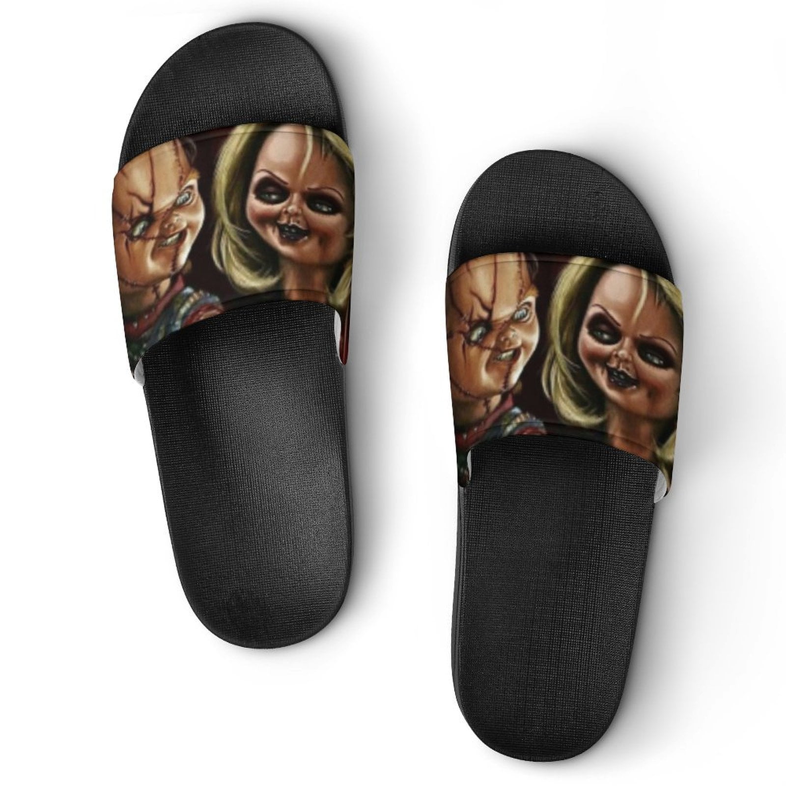 Bride of Chucky Home Slippers Non Slip Bathroom Open Toe Shoes ...