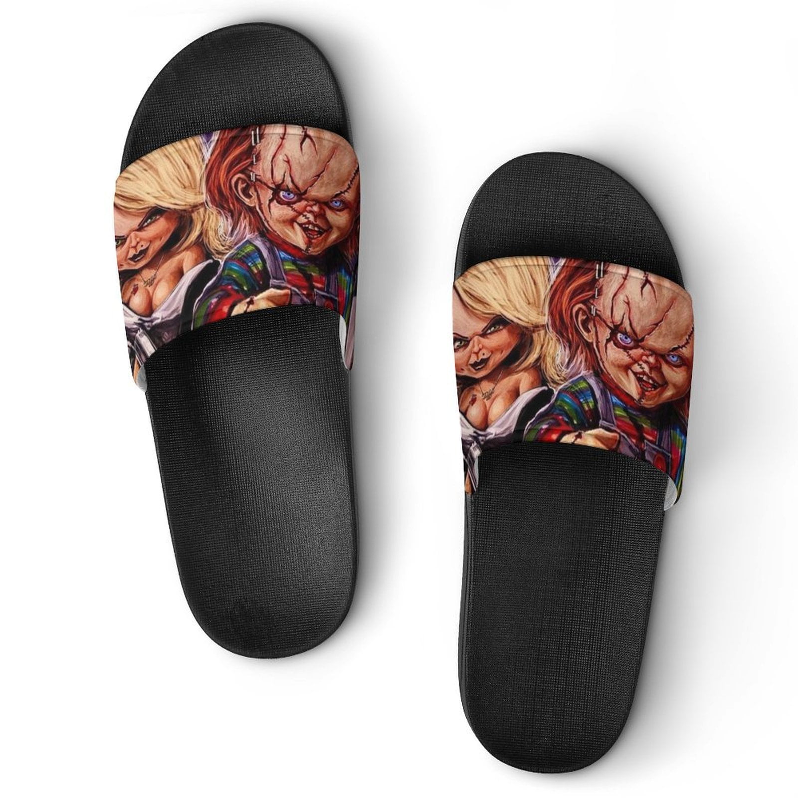 Bride of Chucky Home Slippers Non Slip Bathroom Open Toe Shoes ...