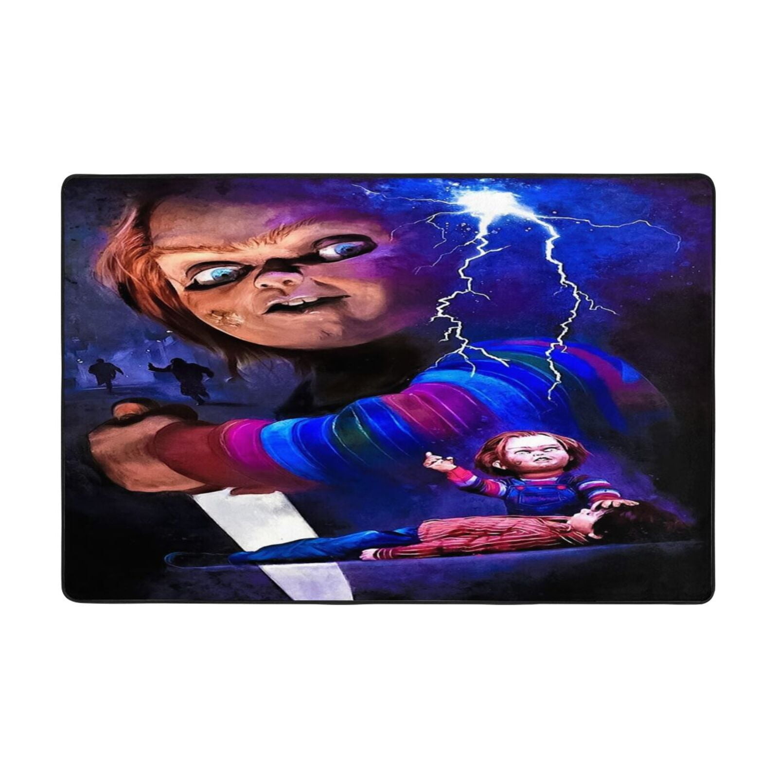 Bride of Chucky Large Rug Anime Flannel Door Mat Bathroom Rugs Kitchen ...