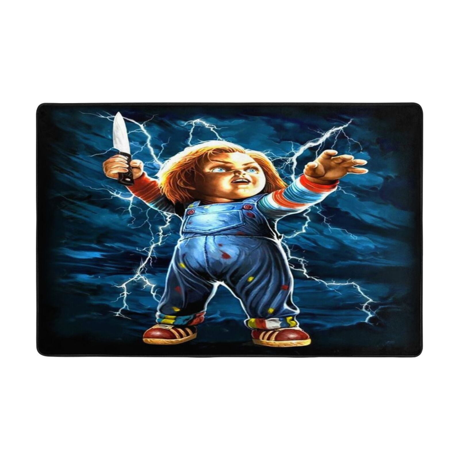 Bride of Chucky Large Rug Anime Flannel Door Mat Bathroom Rugs Kitchen ...