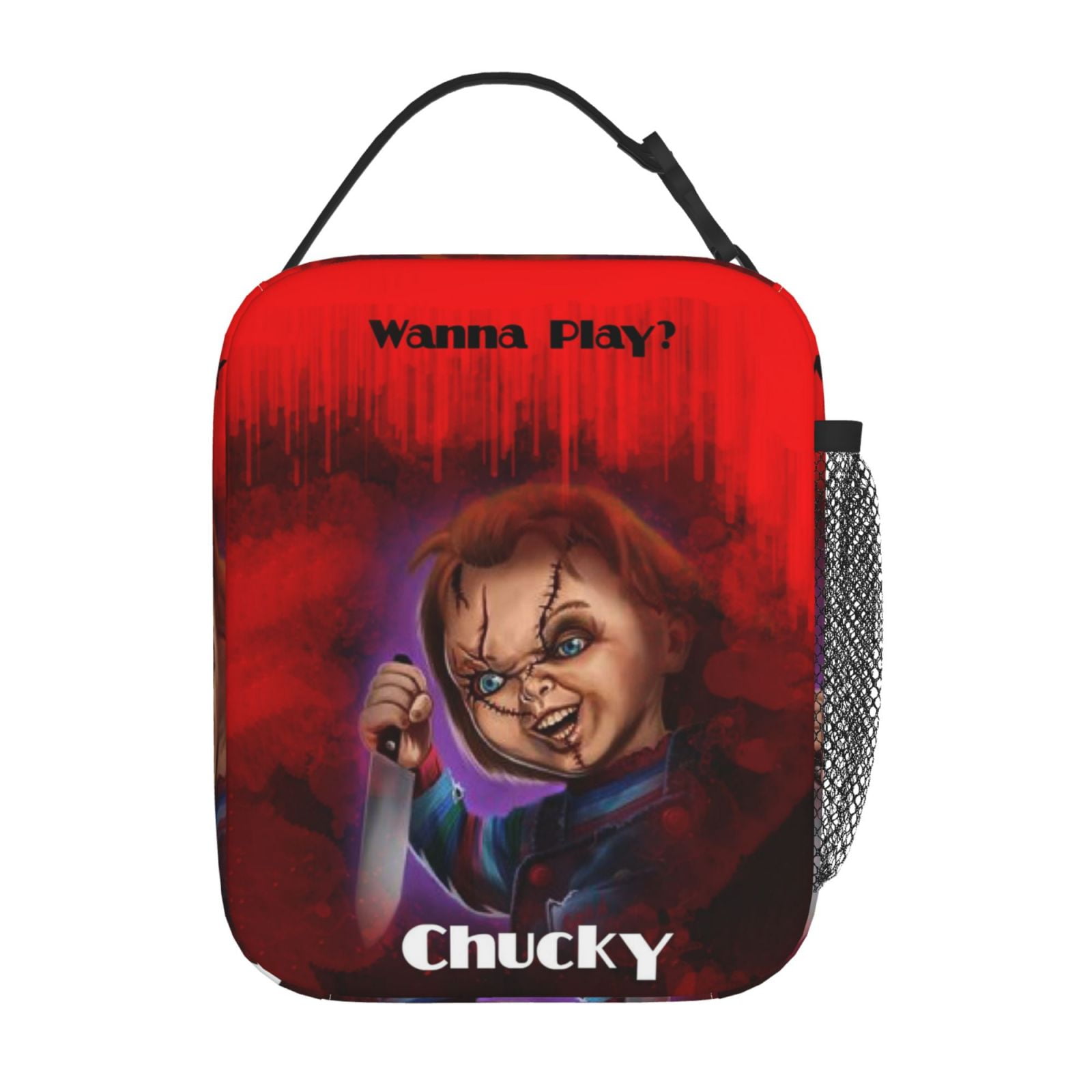 Bride of Chucky Lunch Bag Box Insulated Tote Bag Cool Lunch Bags for ...