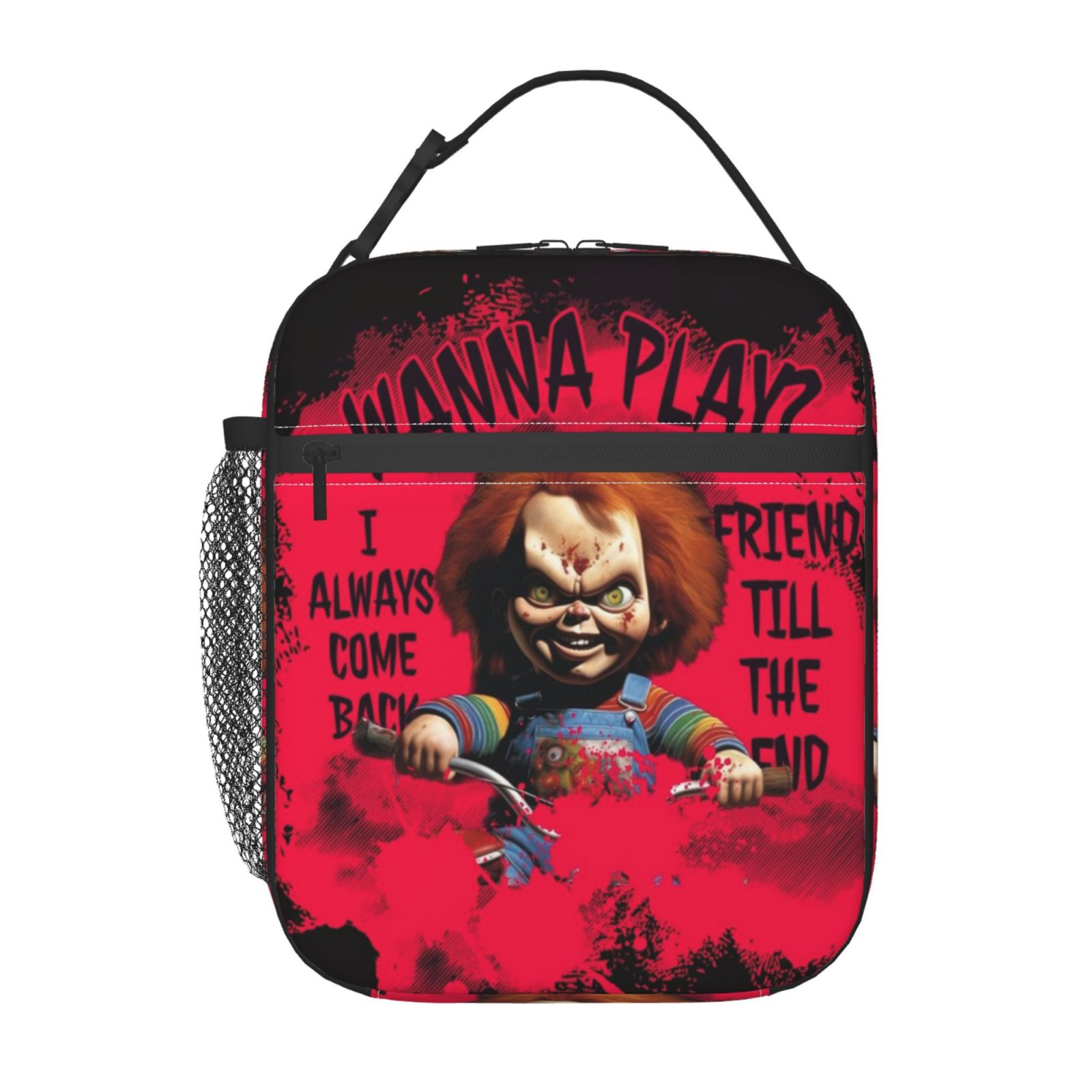 Bride of Chucky Lunch Box Portable Lnsulation Lunch Bag Large Capacity ...