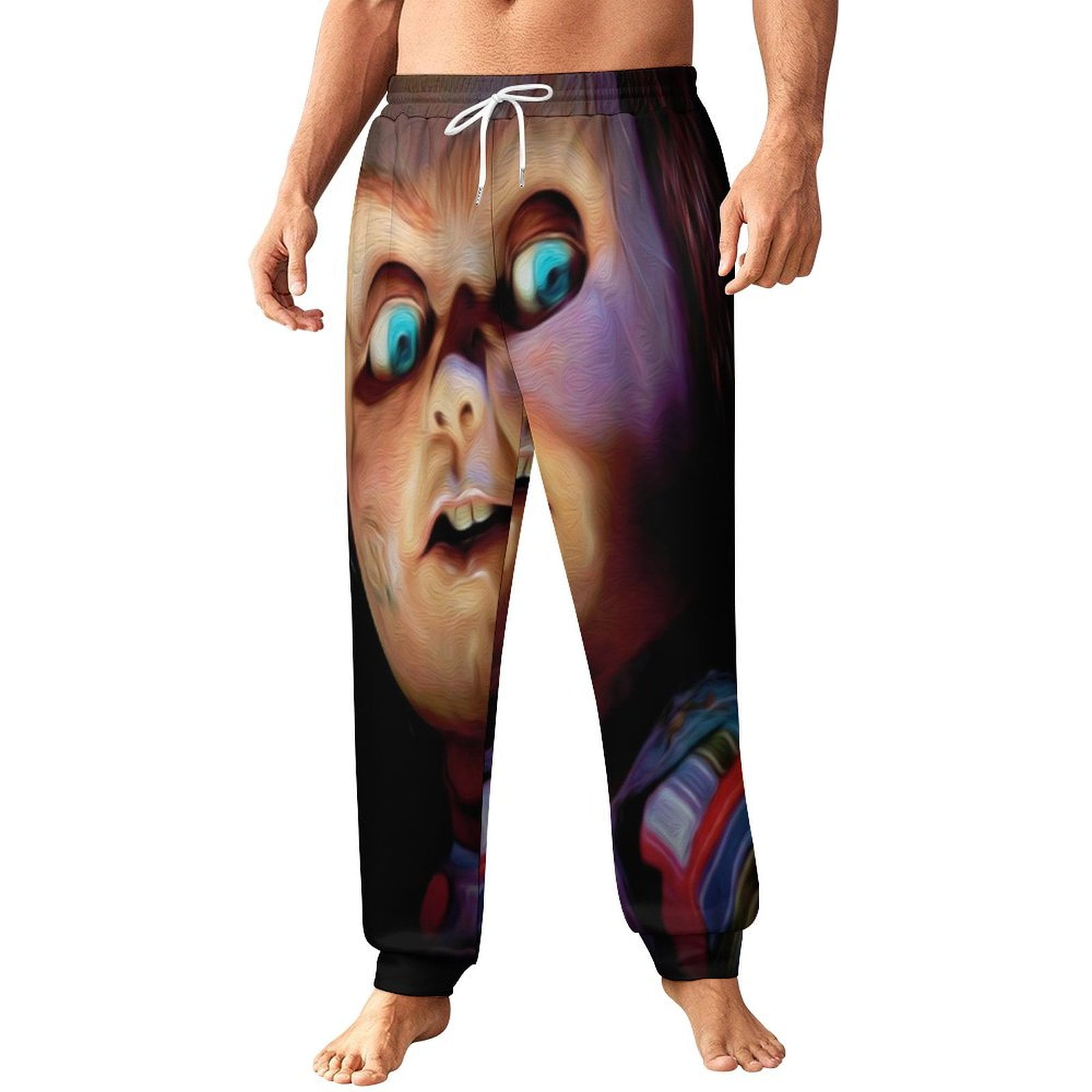 Bride of Chucky Men's Athletic Joggers Stretch Sweatpants Running ...