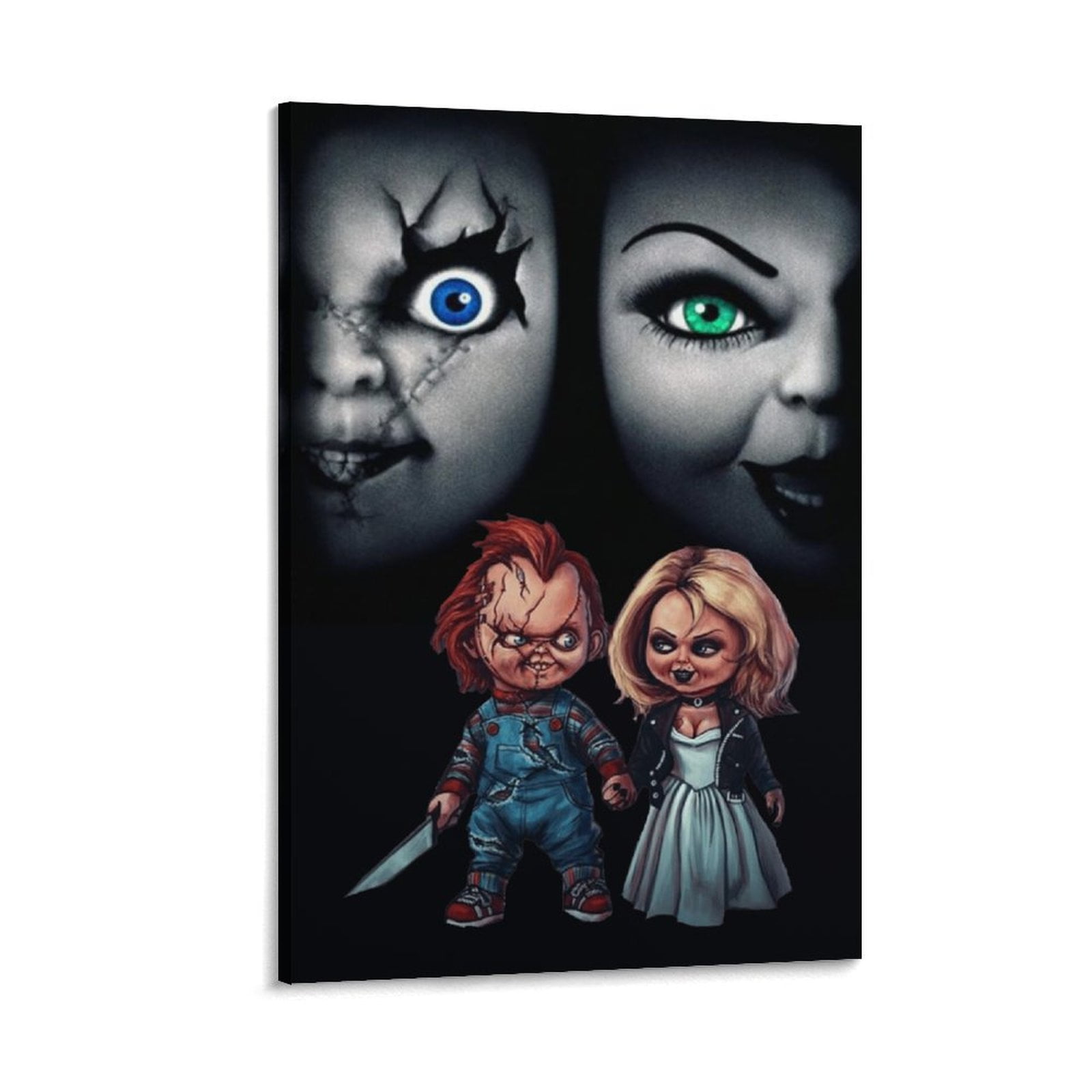 Bride of Chucky Paintings, 16x24inch Single Hanging Painting Home Decor ...