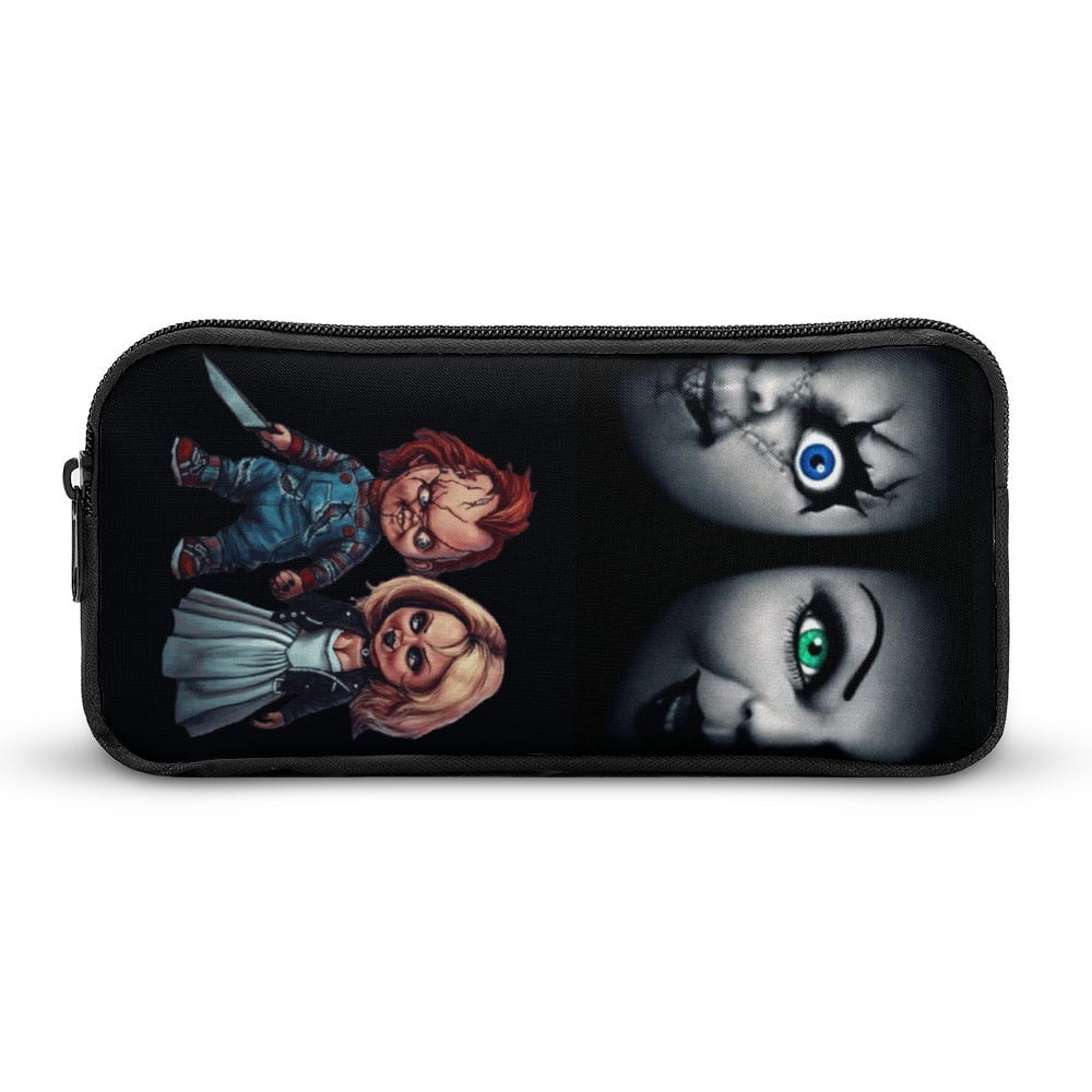 Bride of Chucky Pencil Case Portable Pencil Bag Zipper Cosmetic Bag ...