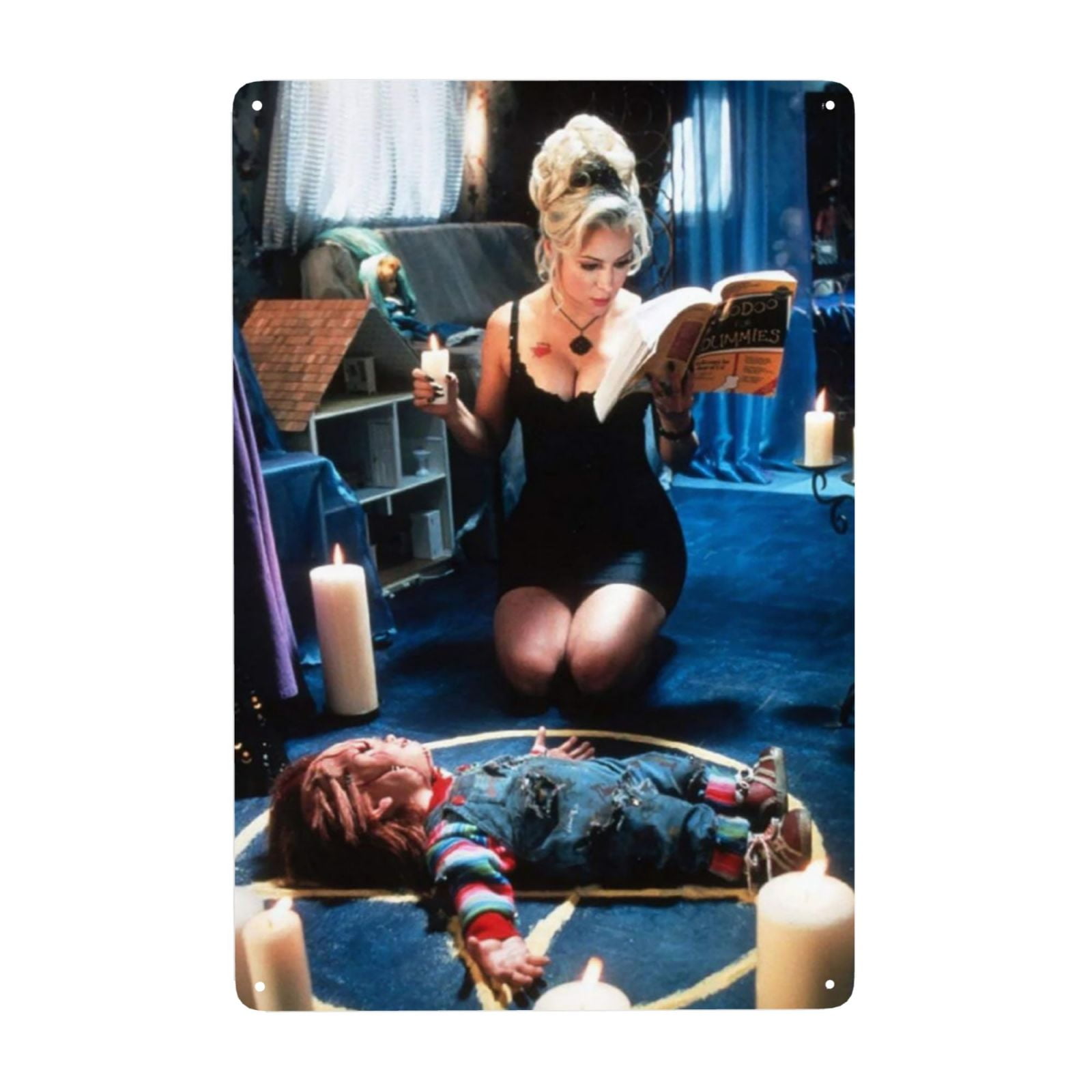 Bride of Chucky Poster Vintage Tin Sign for Bar Office Home Iron ...