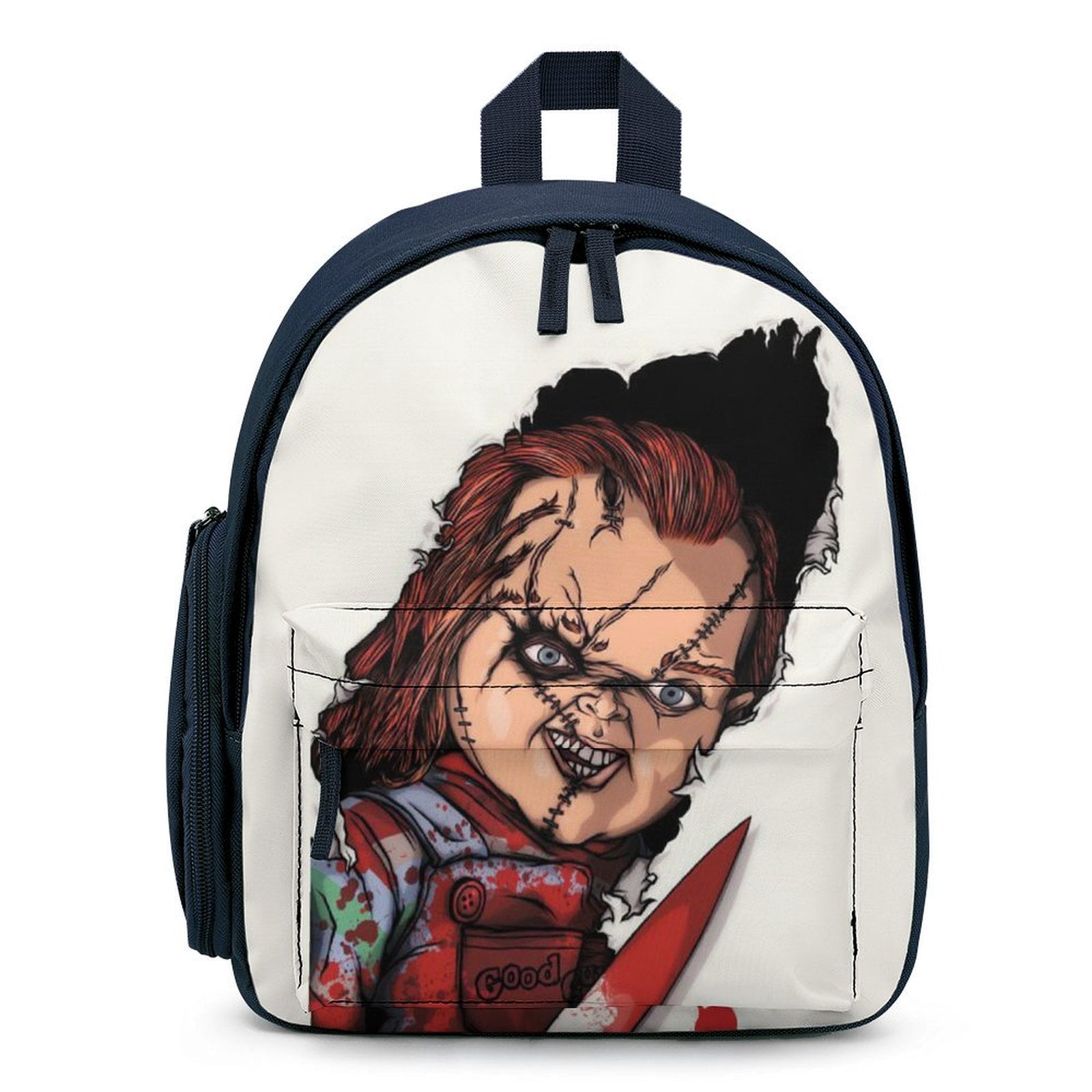 Bride of Chucky Backpack with Chest Strap Small Backpack Bookbag 12in ...