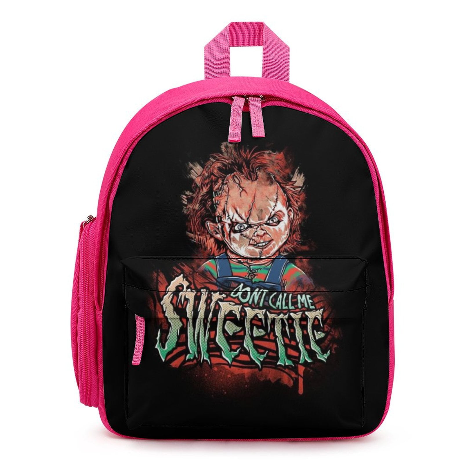 Bride of Chucky Pre Backpack with Chest Strap Small Backpack Bookbag ...