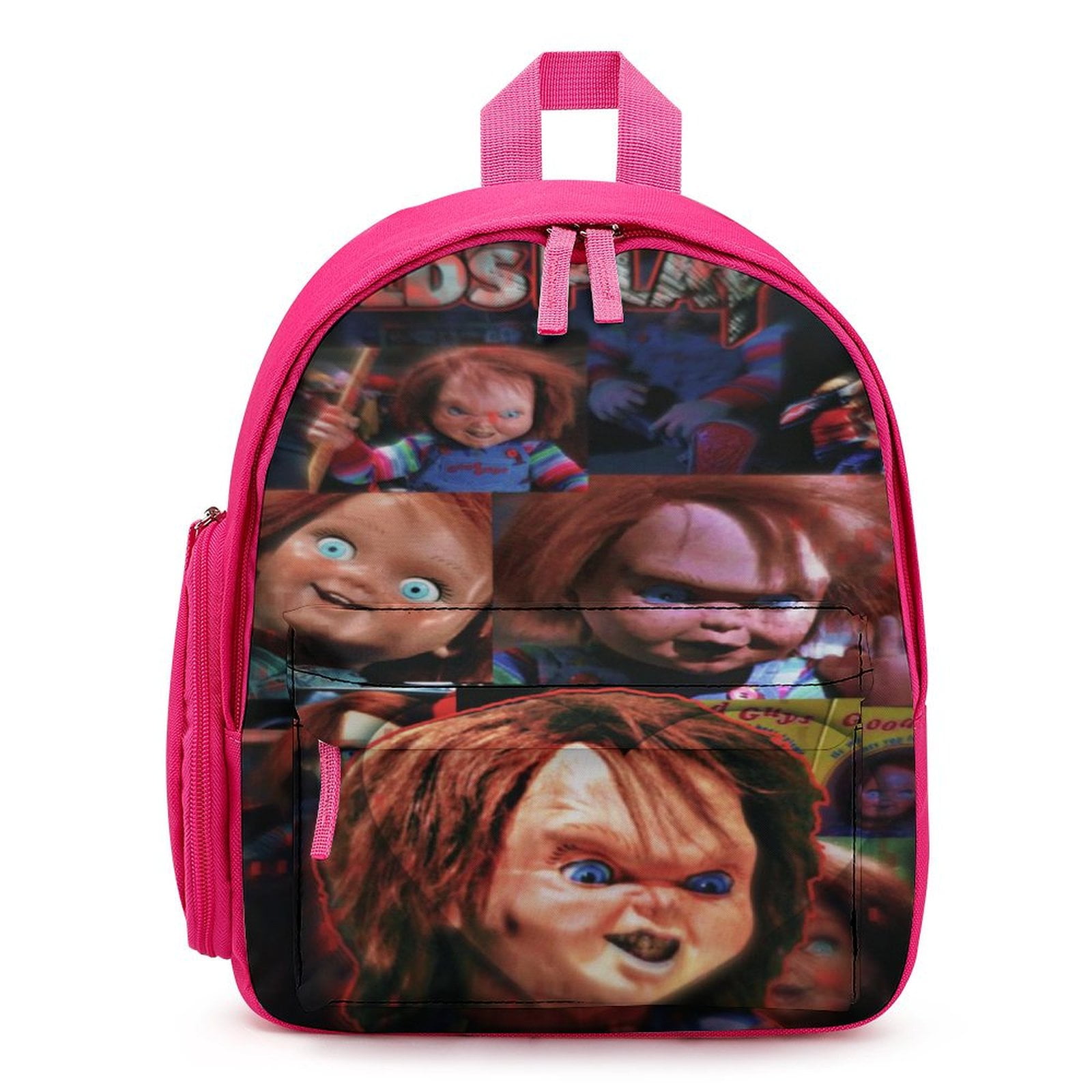 Bride of Chucky Backpack with Chest Strap Small Backpack Bookbag 12in ...