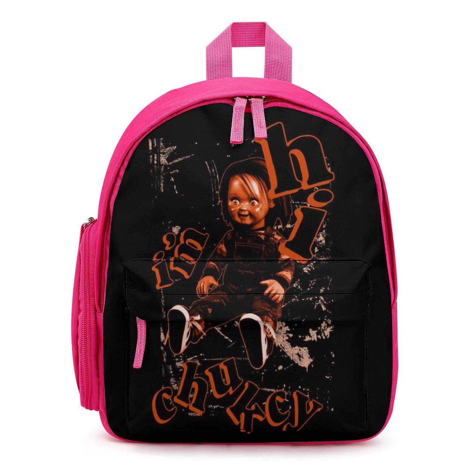 Bride of Chucky Backpack with Chest Strap Small Backpack Bookbag 12in ...