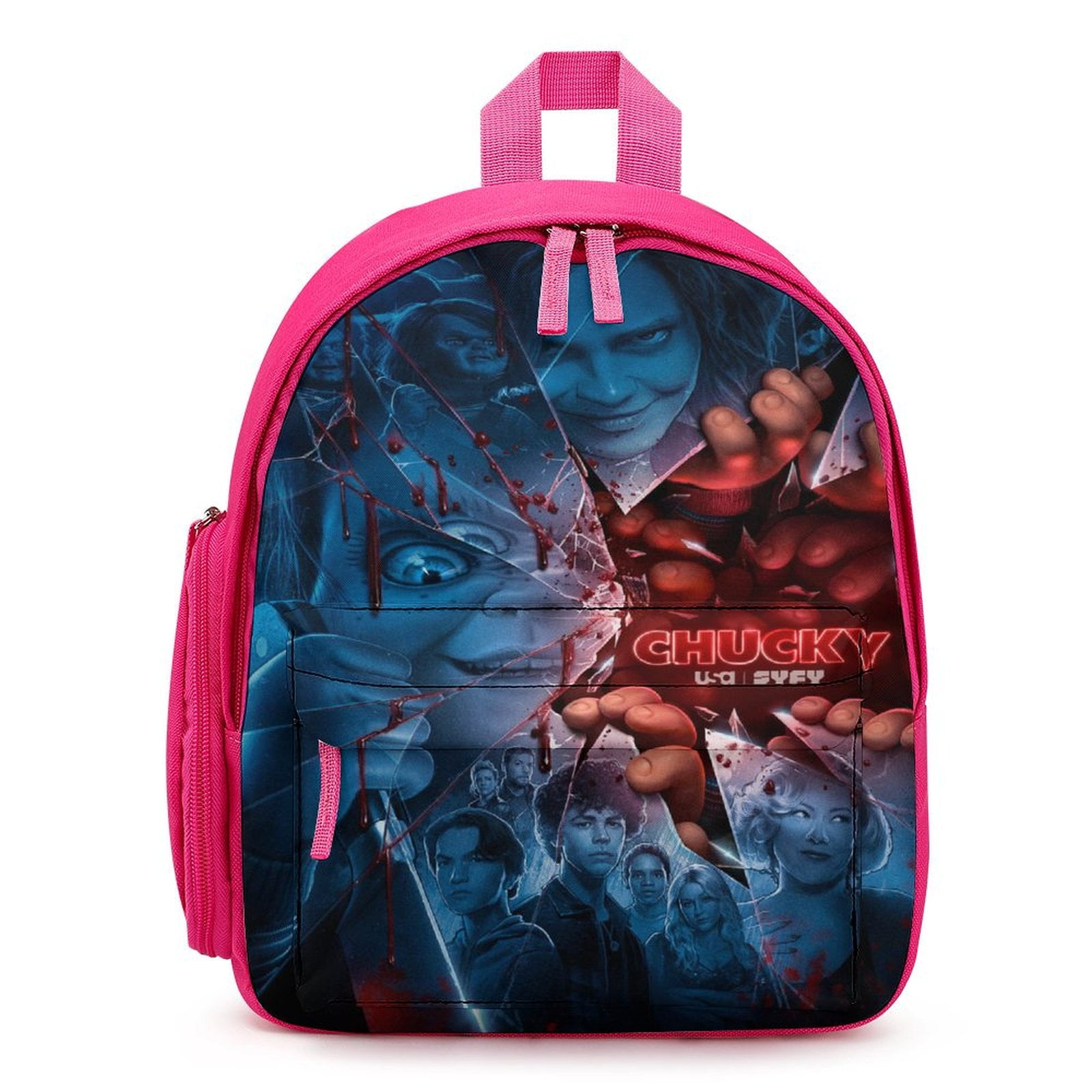 Bride of Chucky Backpack with Chest Strap Small Backpack Bookbag 12in ...