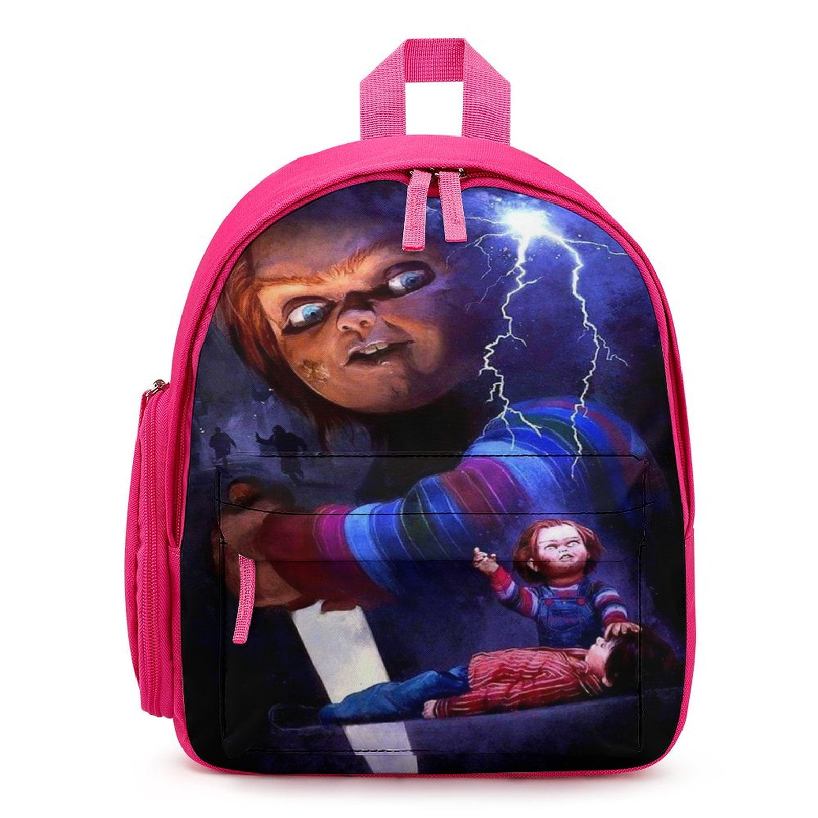Bride of Chucky Backpack with Chest Strap Small Backpack Bookbag 12in ...