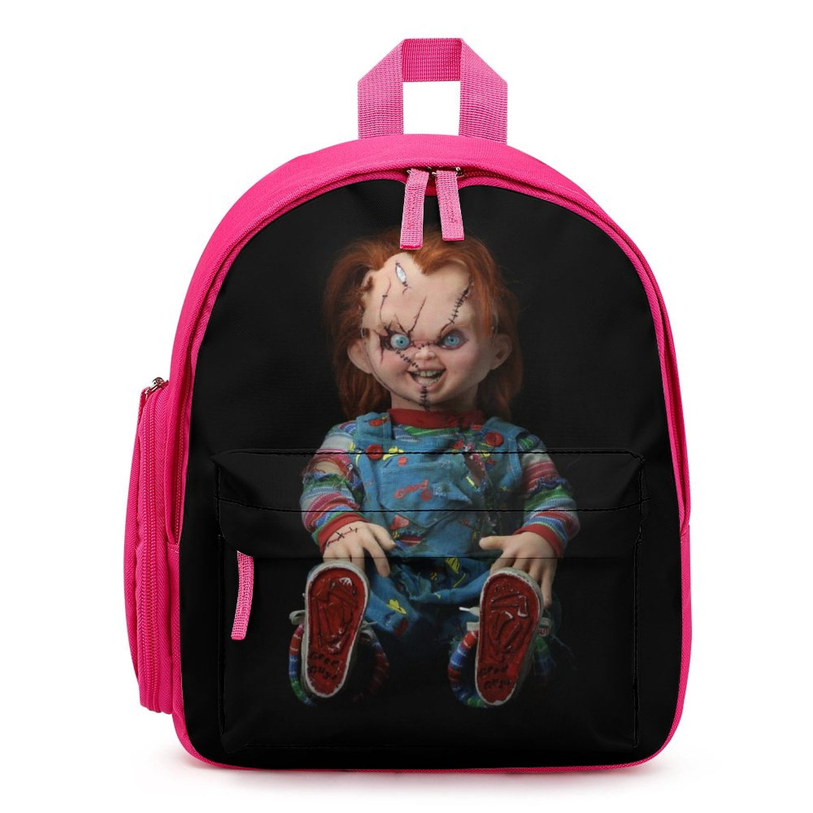Bride of Chucky Backpack with Chest Strap Small Backpack Bookbag 12in ...