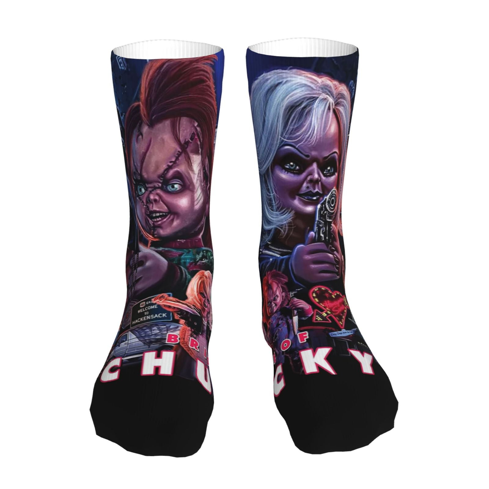 Bride of Chucky Soft Socks No Show Ankle Cushion Sports Casual Crew ...