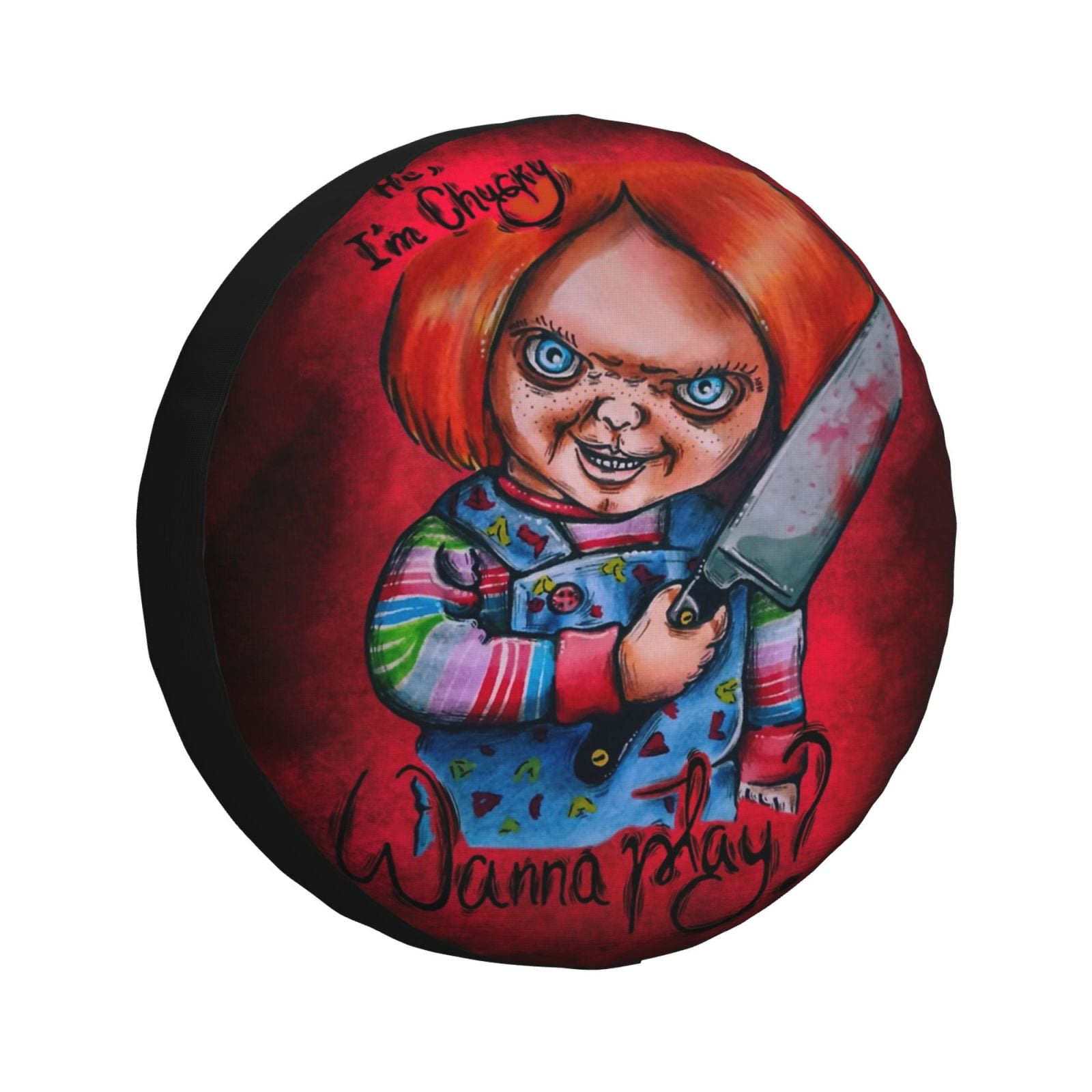 Bride of Chucky Tire Cover Weatherproof Universal Wheel Protectors ...