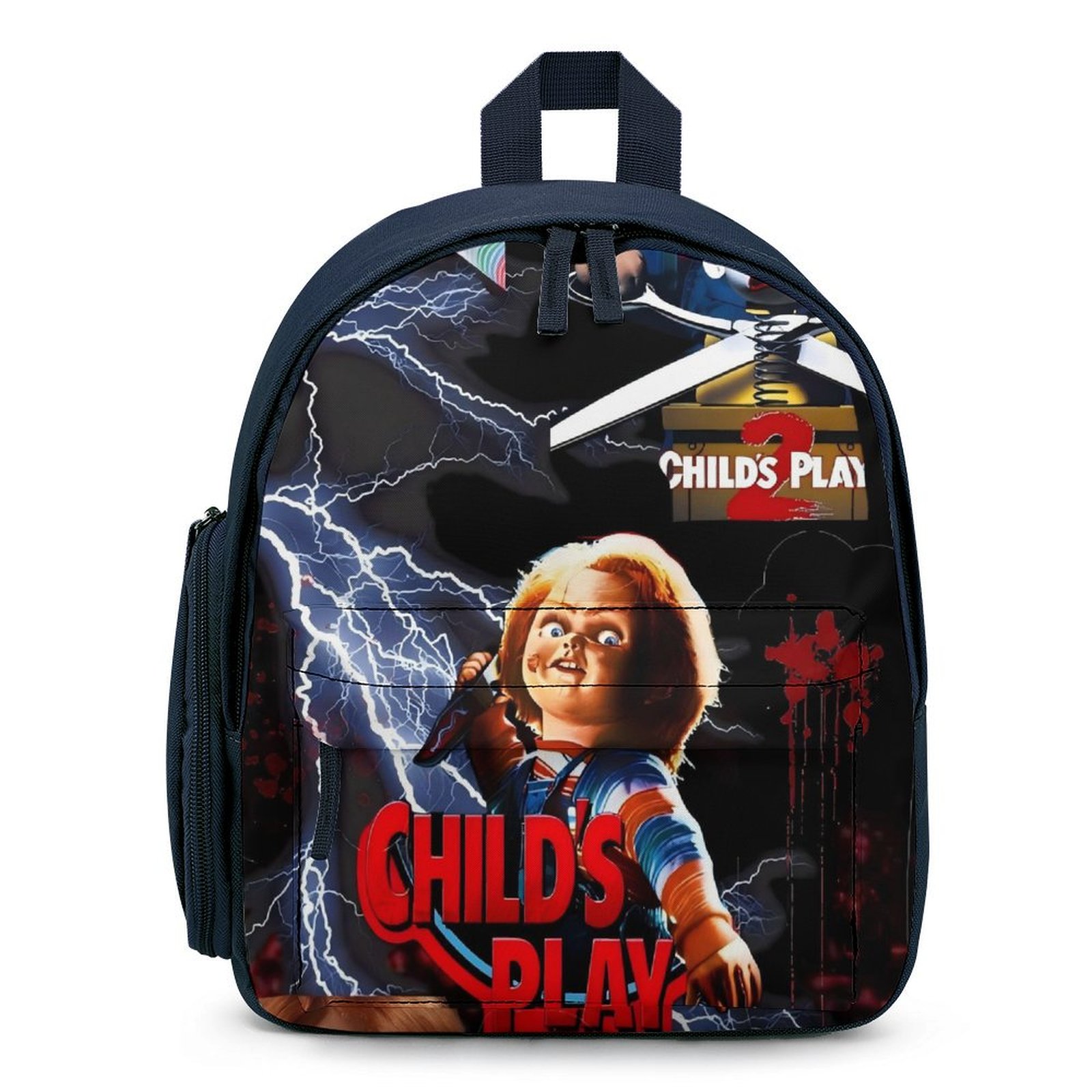 Bride of Chucky Women's mini backpack for school blue-style-23 ...
