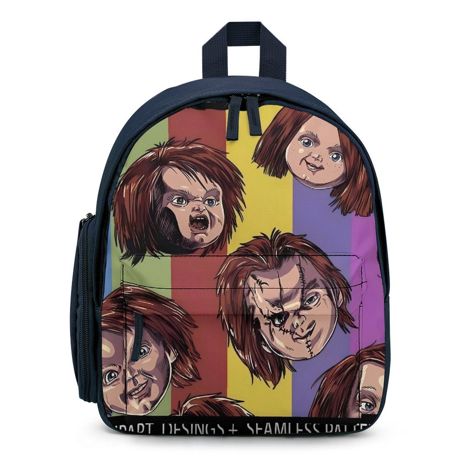 Bride of Chucky Women's mini backpack for school blue-style-44 ...