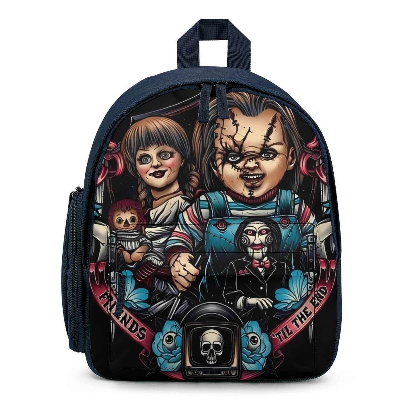 Bride of Chucky Women's mini backpack for school blue-style-8 - Walmart.com