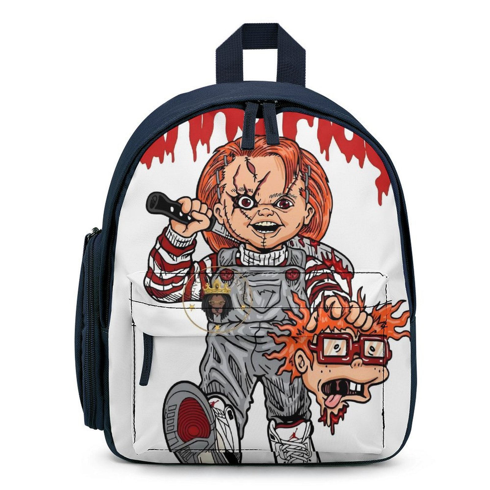 Bride of Chucky Women's mini backpack for school blue-style - Walmart.com