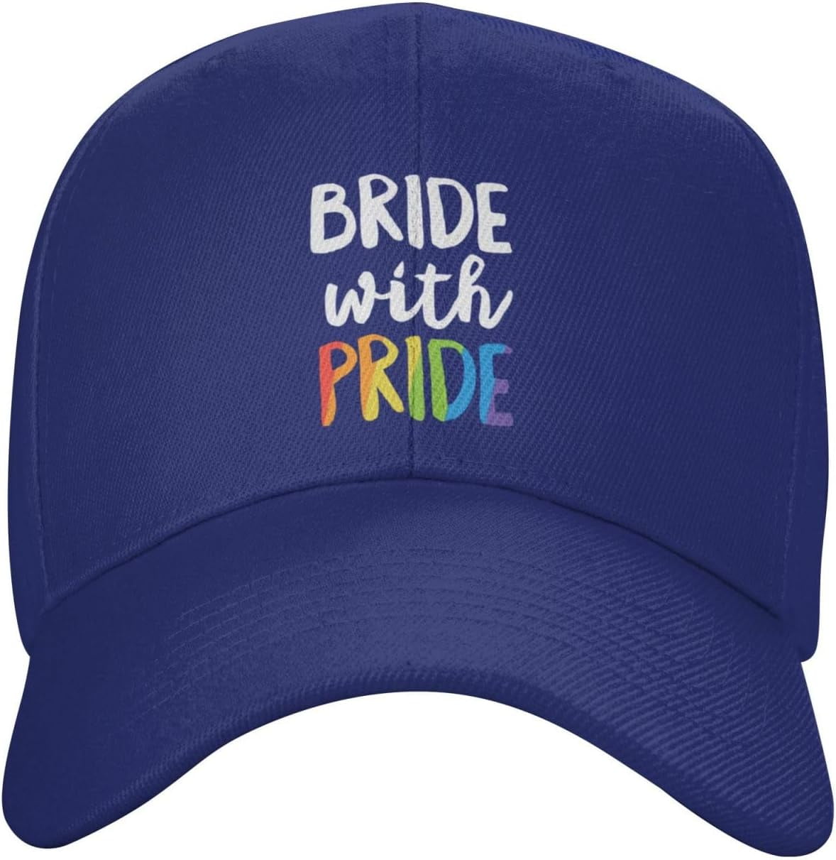 Bride with Pride Lesbian Pride LGBT Wedding Gift Women Men Baseball Cap ...