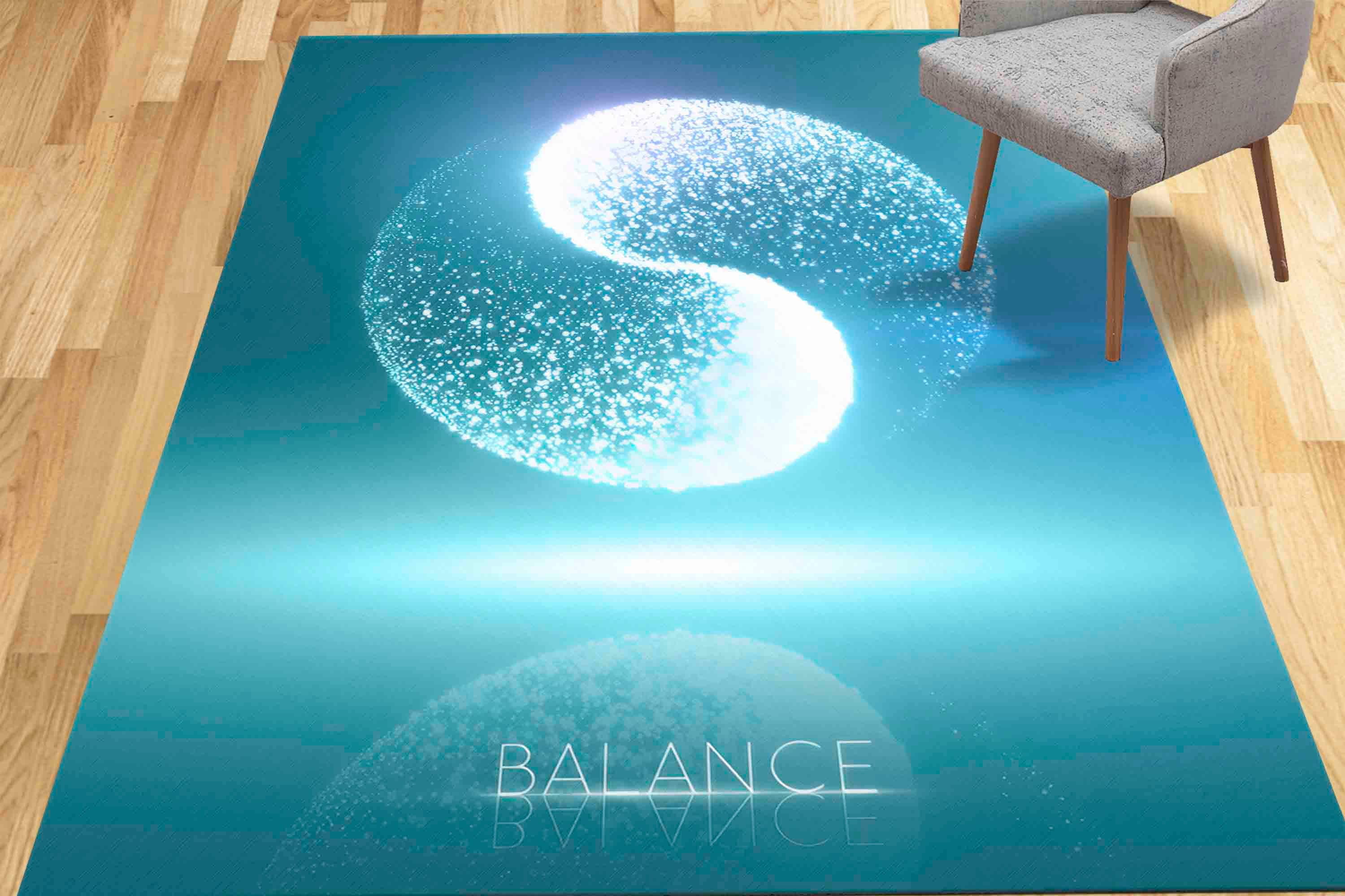 Bridesmaid Gift Rug, Motivation Rug, Kitchen Rug, Modern Rug, Crystal ...