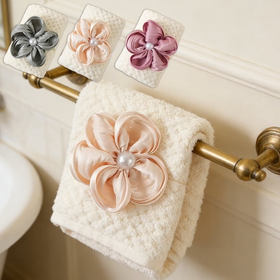 Bridesmaid Gift Tassel Hand Towel | Pineapple Grid Pattern, Elegant ...