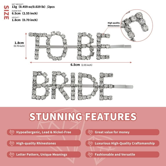 Bridesmaid, Gold Wedding Hair Accessories Set, Pearl Floral Barrette ...