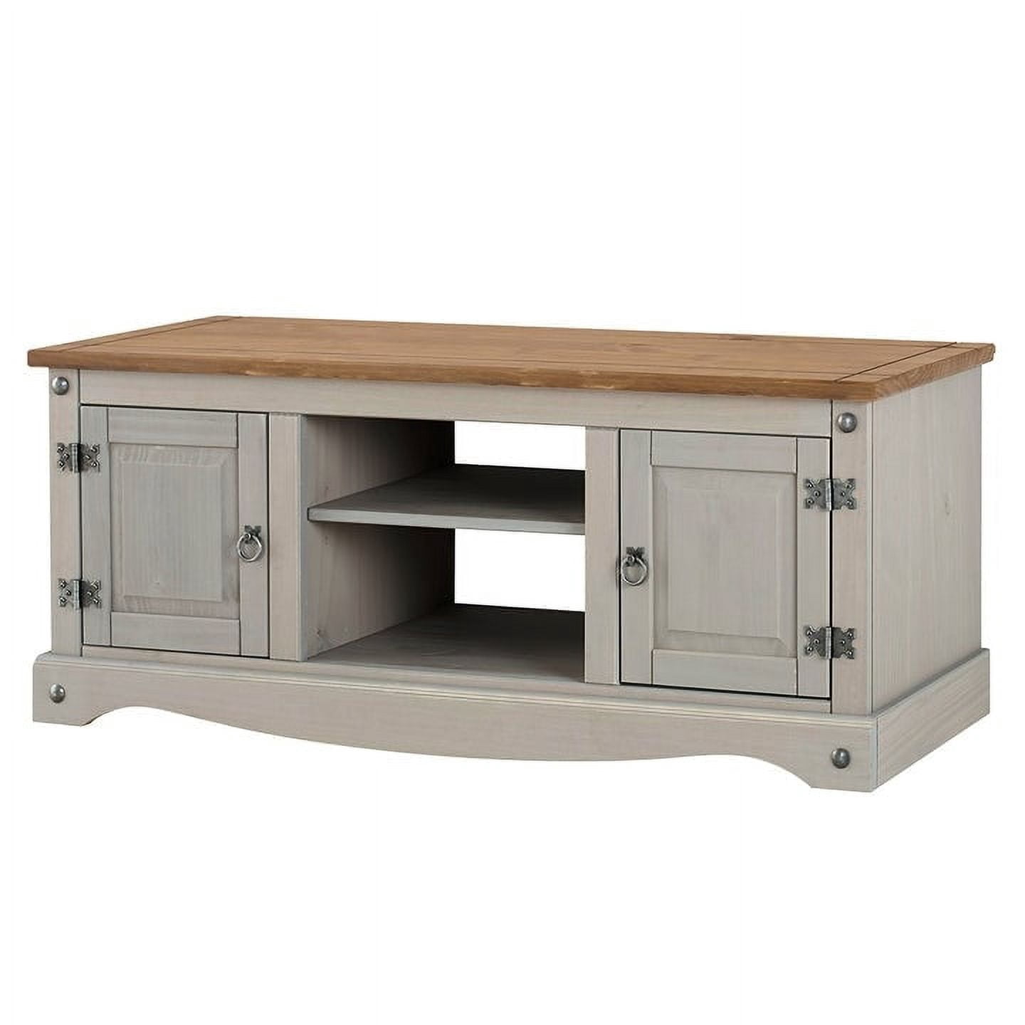 Bridge Brazil Wood TV Entertainment Stand Corona Collection | Furniture ...