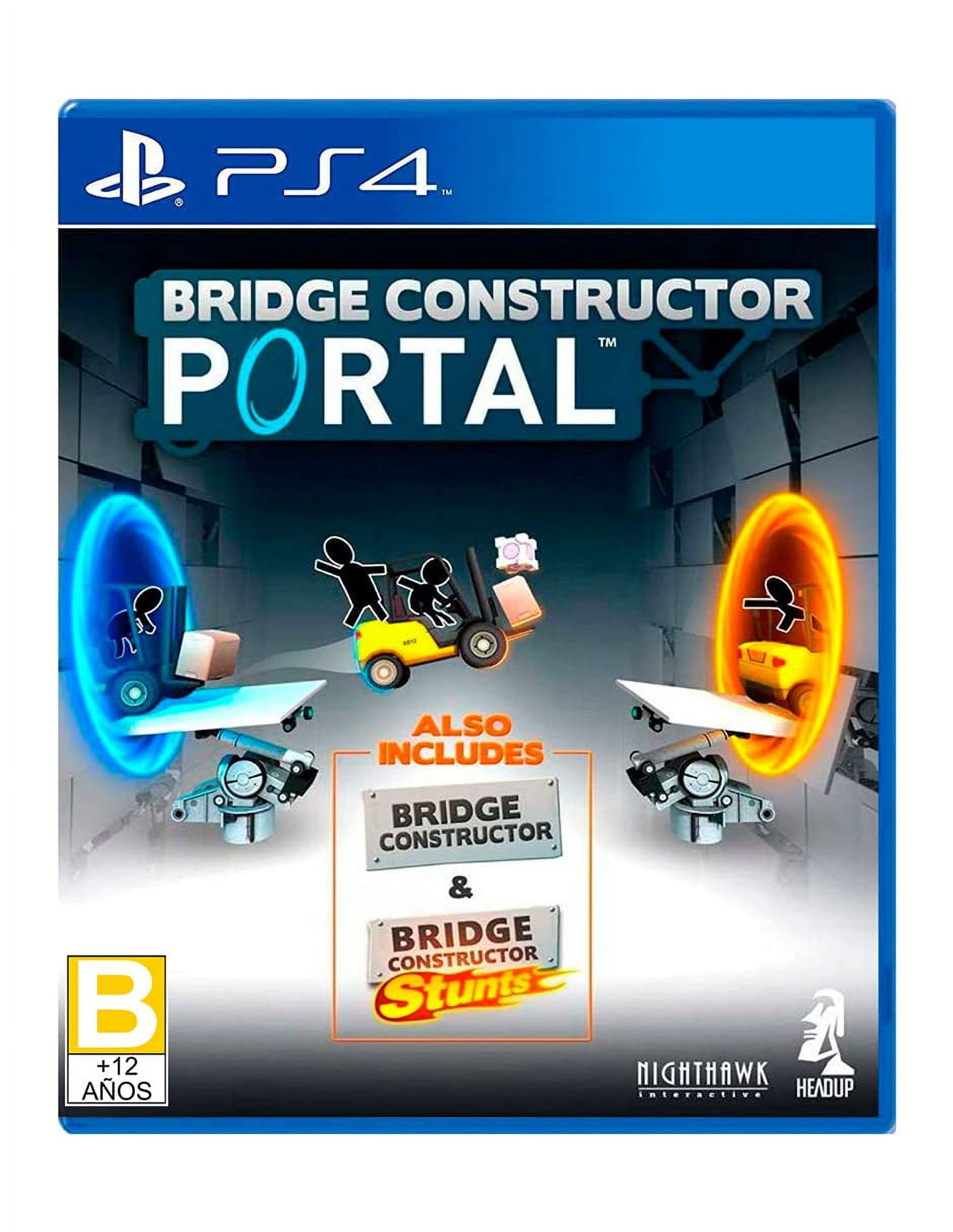 Bridge Constructor Portal - PlayStation 4 - Walmart.com