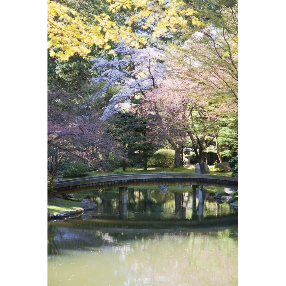 Bridge In Nitobe Memorial Garden A Traditional Japanese Garden Located ...
