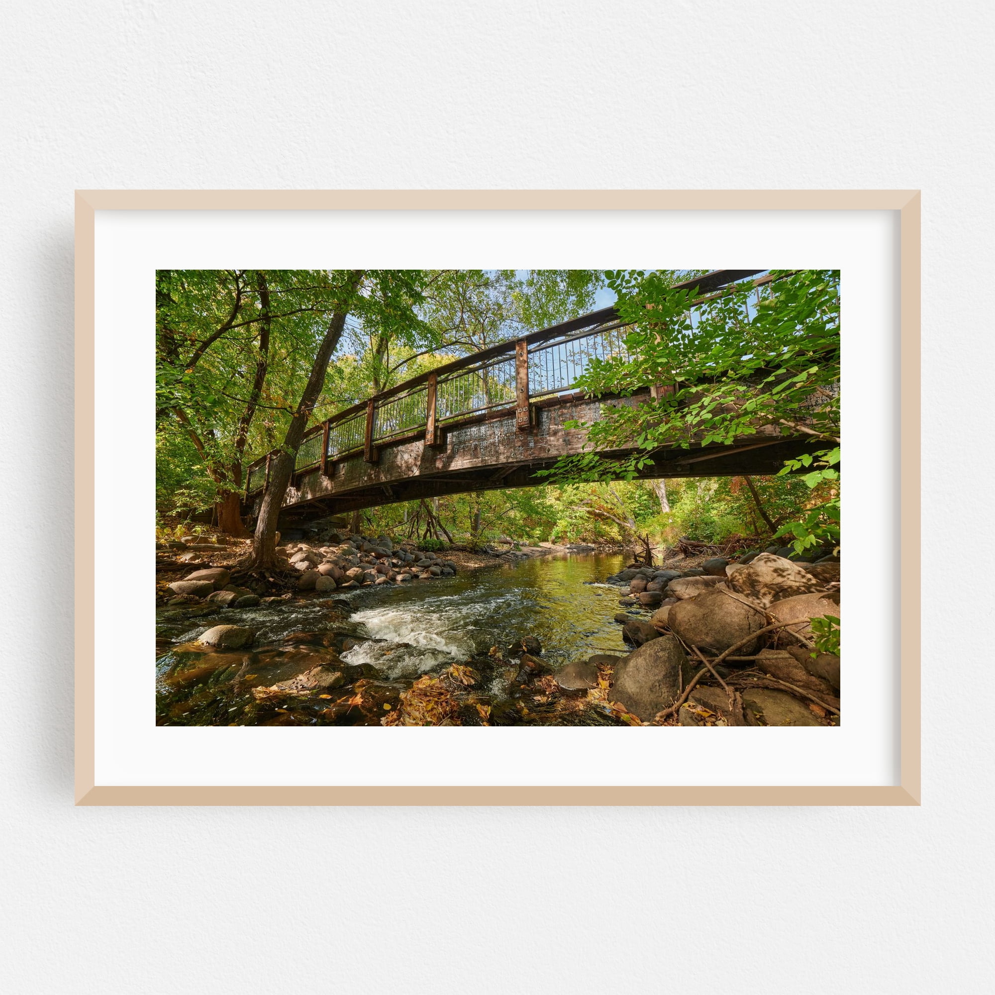Bridge over Minnehaha Creek, near 3rd Avenue. - Photography Bridge ...