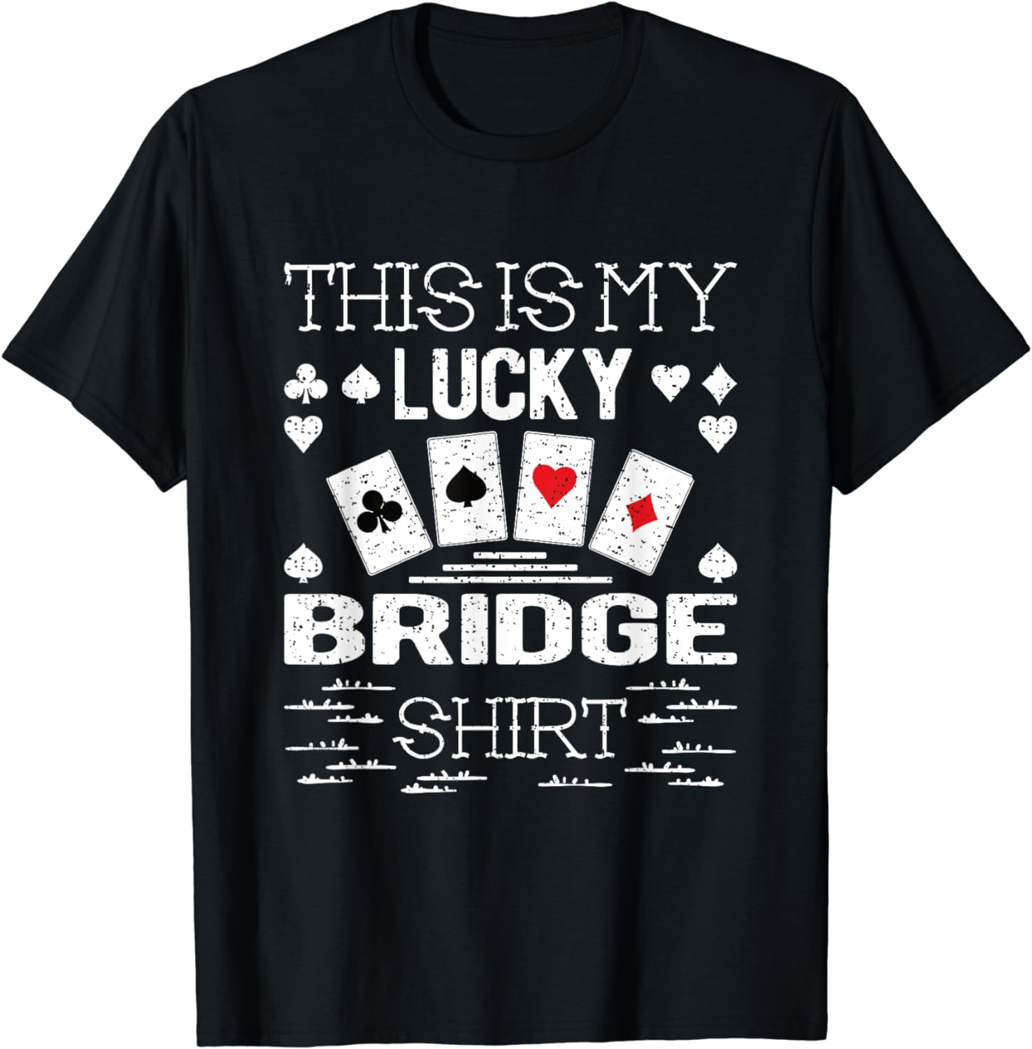 Bridge Player Card Game T-Shirt - Walmart.com