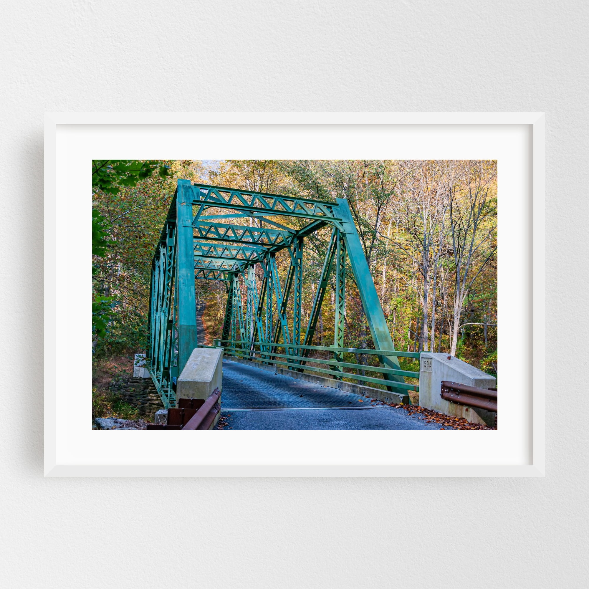 Bridge in Prettyboy Reservoir Park - Hampstead Maryland Photography Bridge Architecture Autumn ...