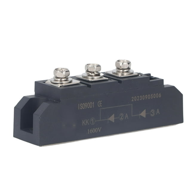 Bridge Rectifier 1600v 3 Terminal 2 In 1 Out Common Cathode Module Diode Bridge Rectifier Mdk