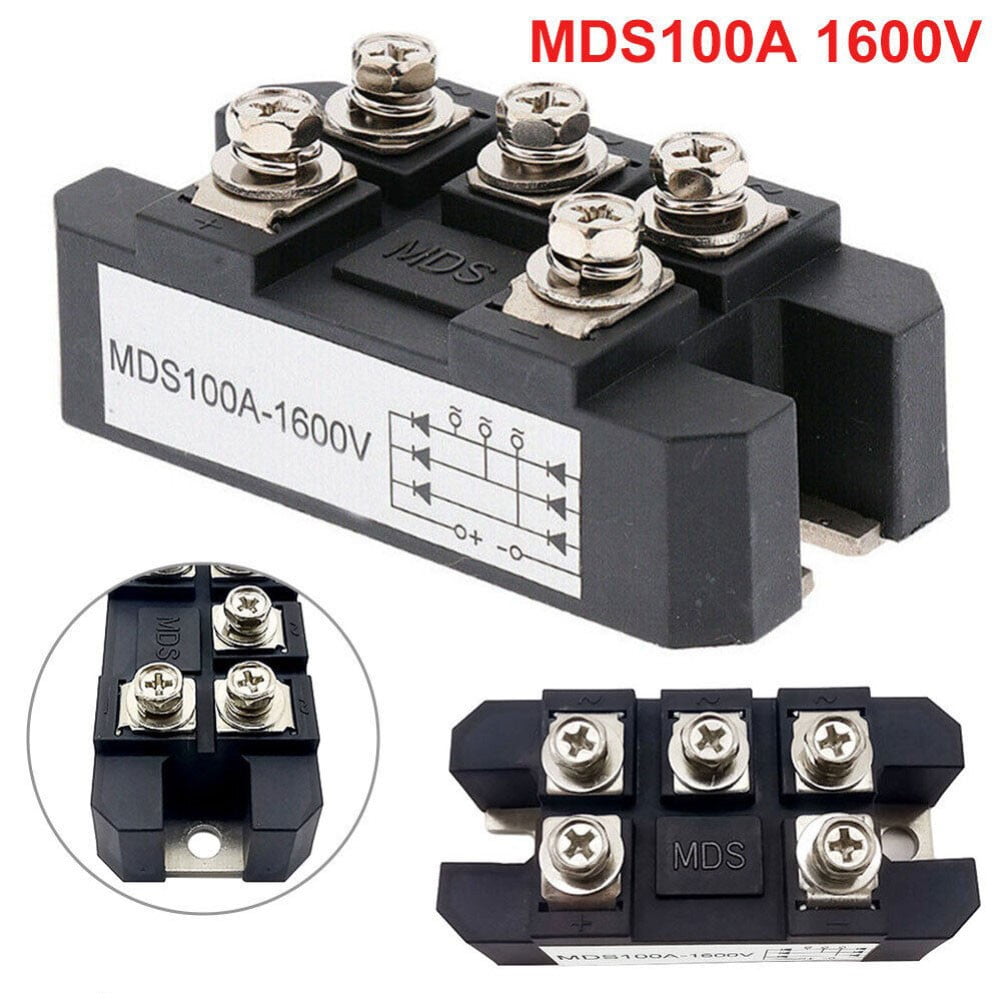 Bridge Rectifier MDS-100A 1600V 5 Terminals 3-Phase Full Wave Diode ...