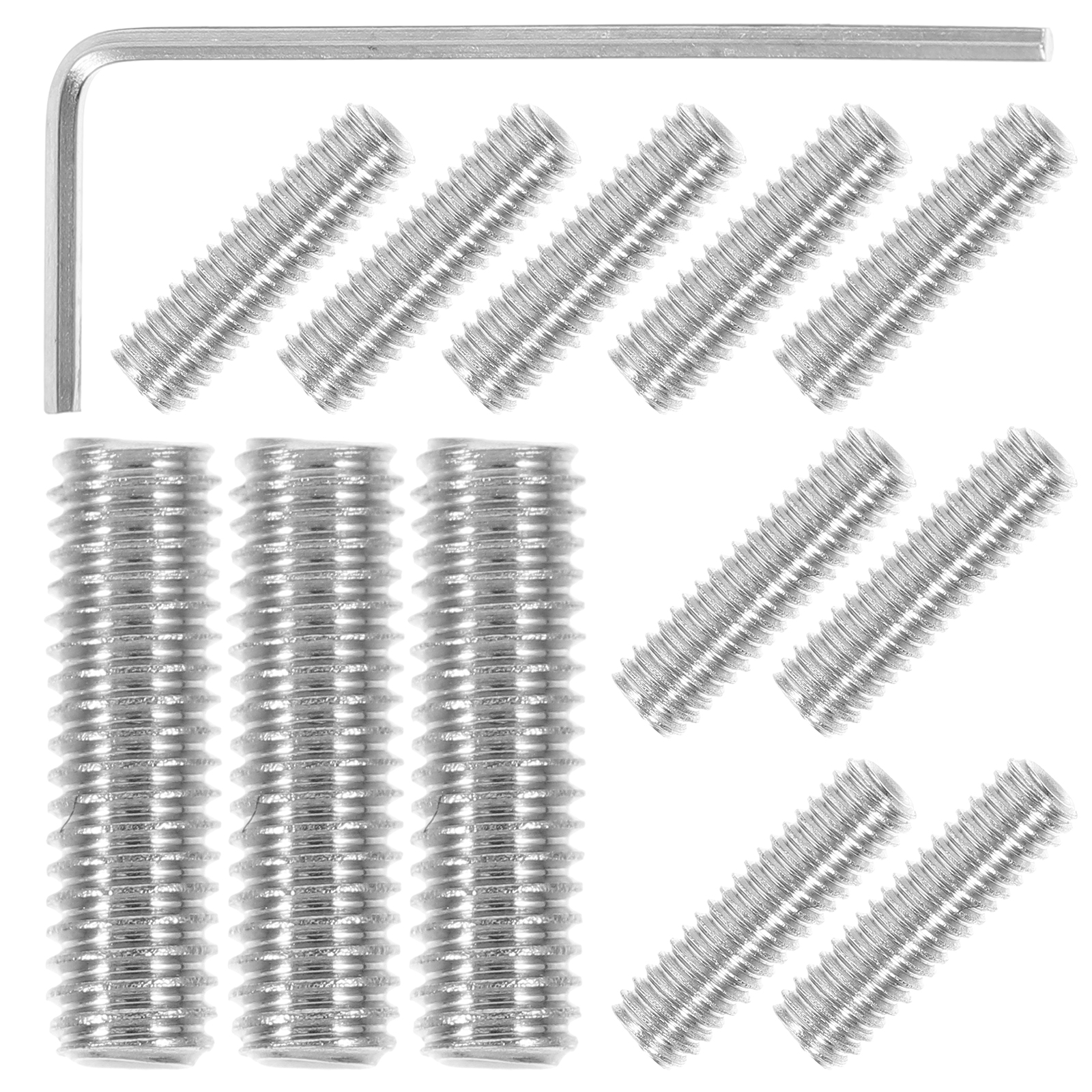 Bridge Saddle Screws 3x10mm St/tl Electric Guitar + Hexagonal Wrench ...